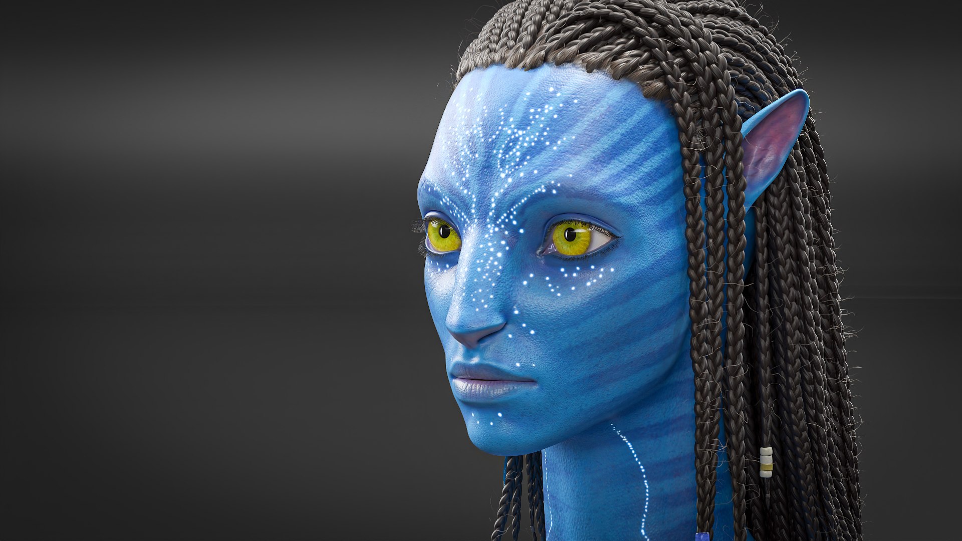 Neytiri Avatar Head Rigged For Cinema 4D 3D Model - TurboSquid 2367781