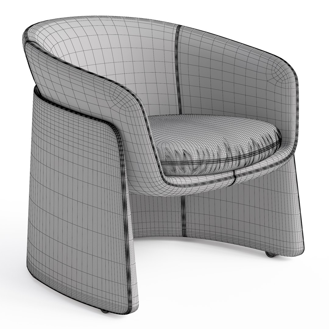 Davis Seba Lounge 3D Model - TurboSquid 2112195