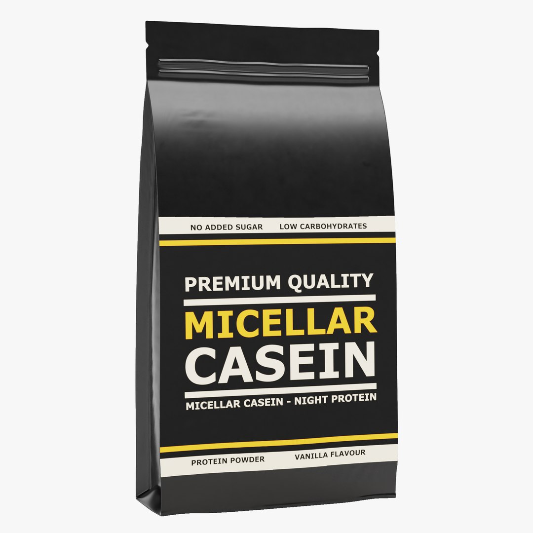 Micellar Casein 3D model - TurboSquid 2082105