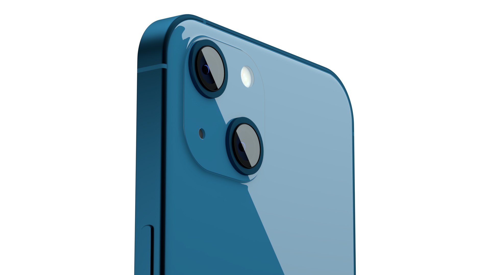 IPhone 13 Blue Pro Scene Model - TurboSquid 1791744