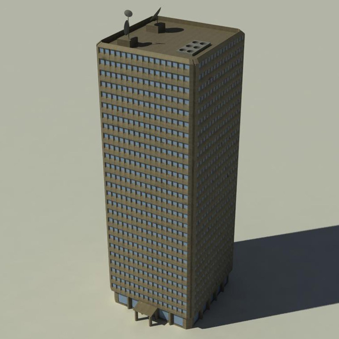 skyscraper sky scraper 3d model
