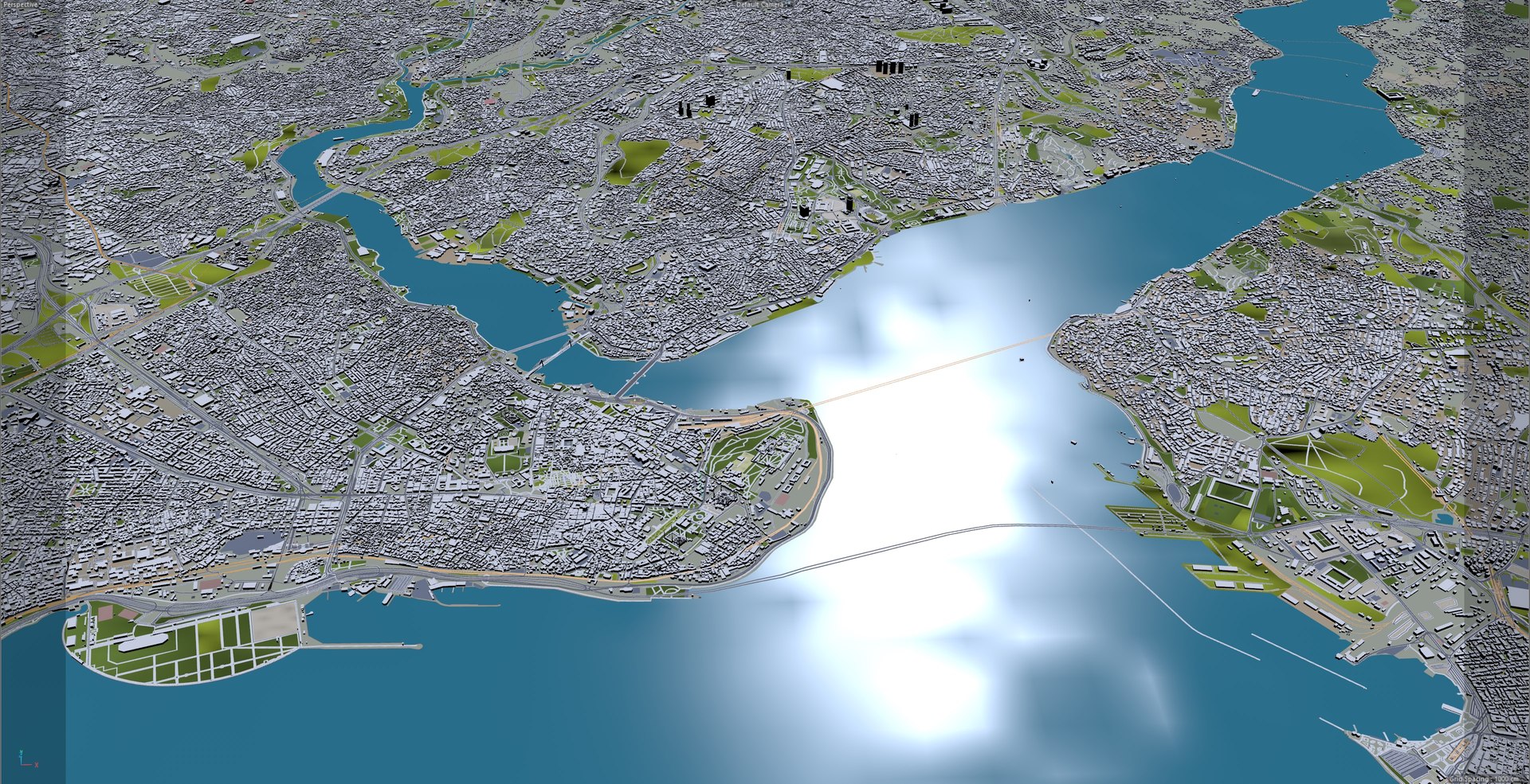 3D Istanbul City Turkey - TurboSquid 1926558