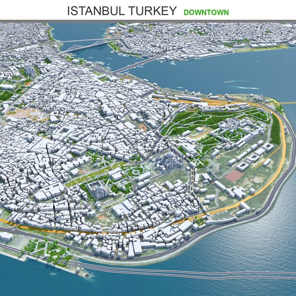 3D Istanbul Models | TurboSquid
