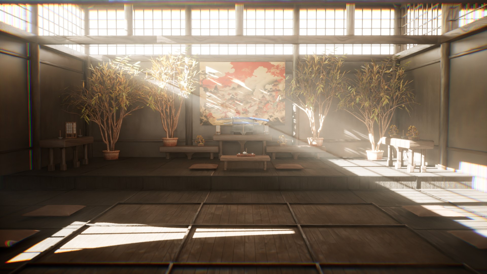 Japanese Dojo 32 Assets Model - TurboSquid 2197423