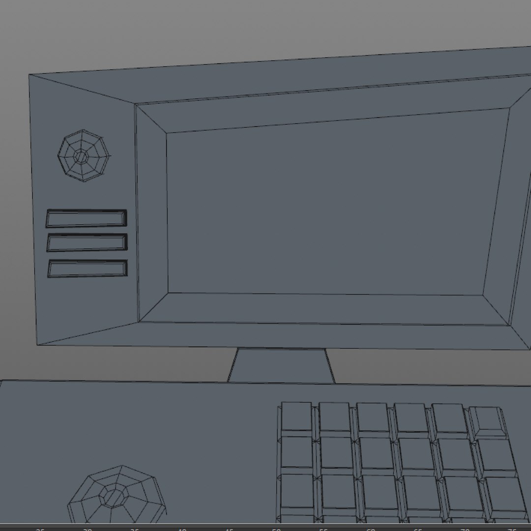 Cartoon Laboratory Monitor Screen 3D Model - TurboSquid 1408909