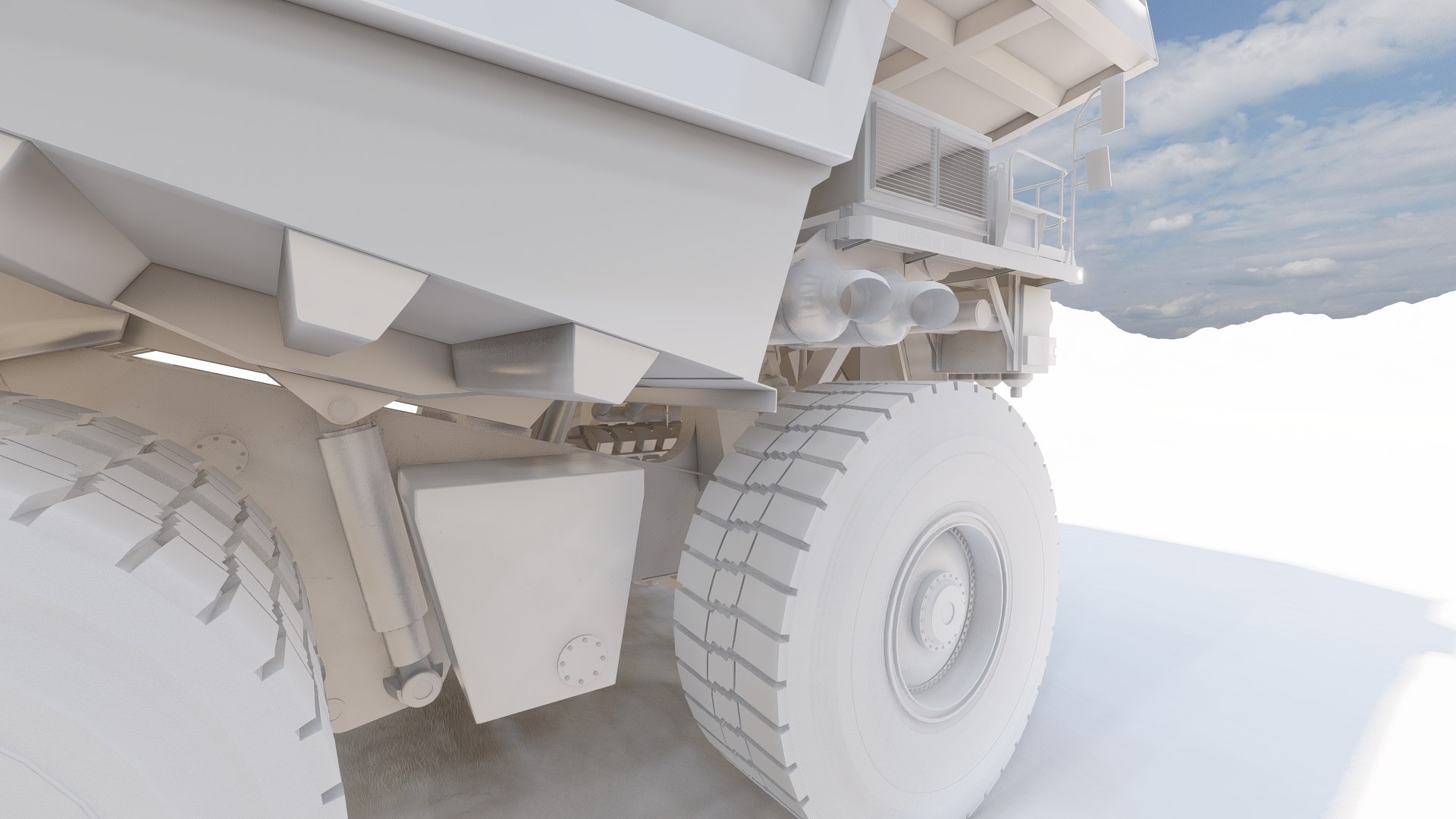 LIEBHERR T284 Dump Truck 3D Model - TurboSquid 2218920