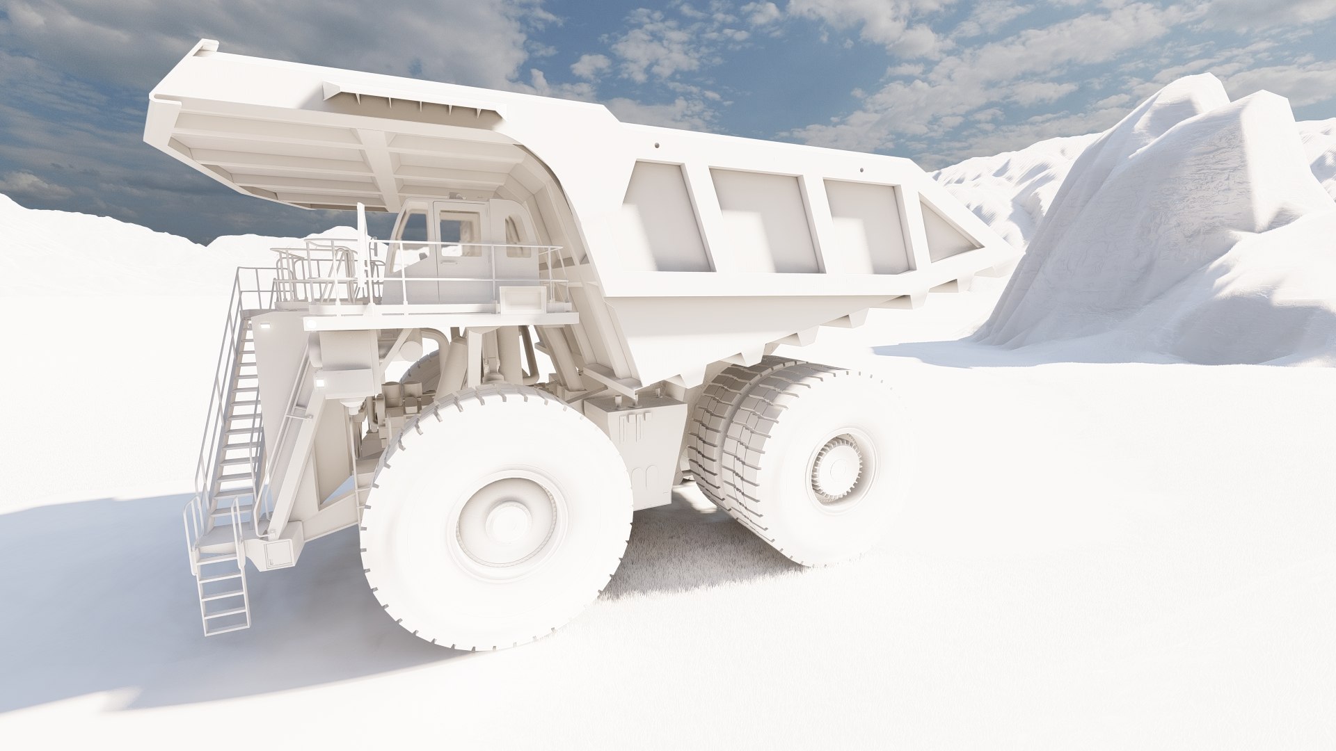 LIEBHERR T284 Dump Truck 3D Model - TurboSquid 2218920