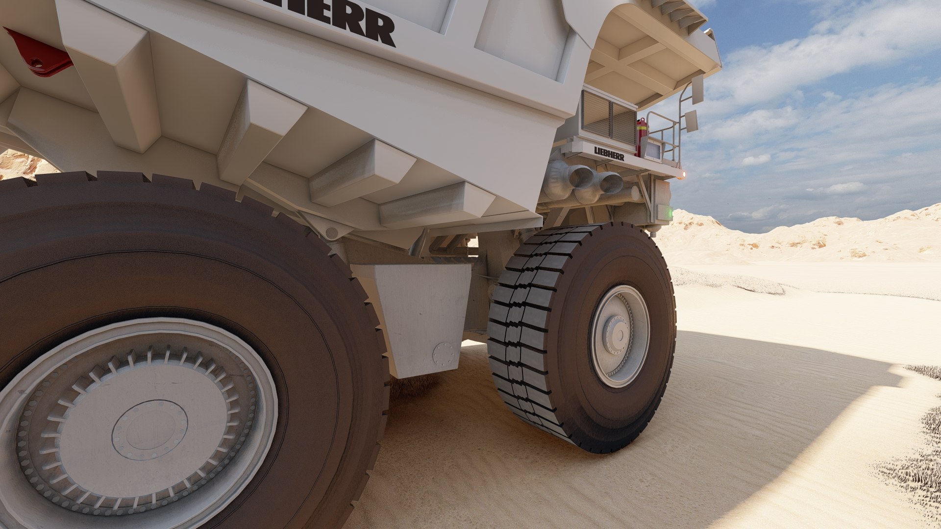 LIEBHERR T284 Dump Truck 3D Model - TurboSquid 2218920