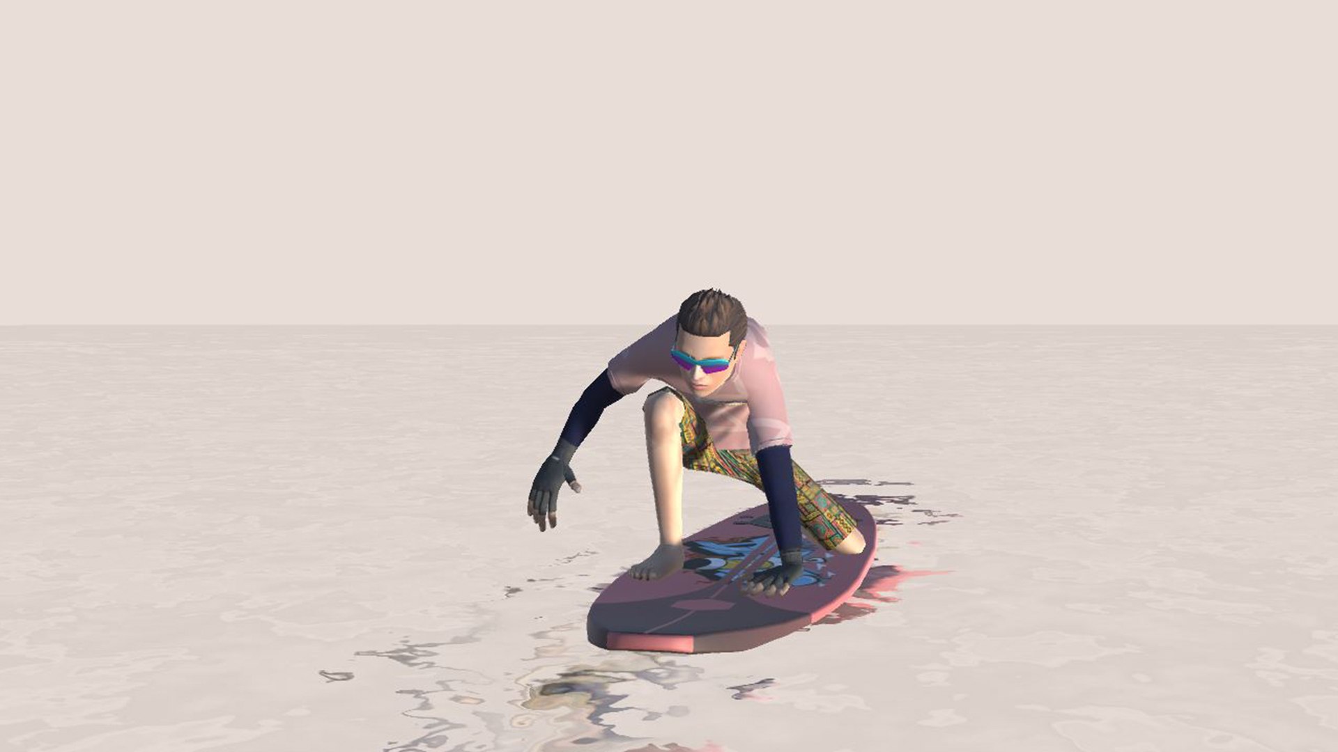 Water Surfing Avatars 3D Model - TurboSquid 2029879