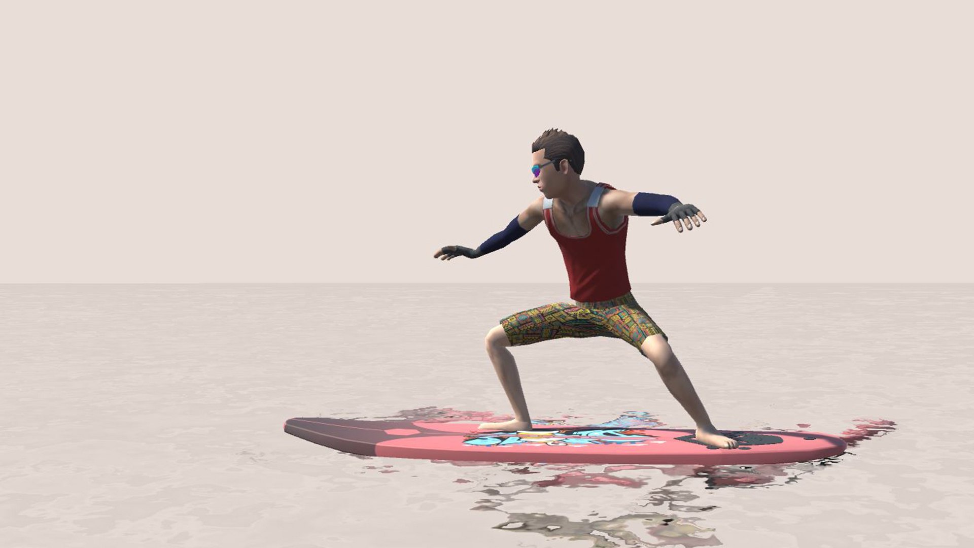 Water Surfing Avatars 3D Model - TurboSquid 2029879