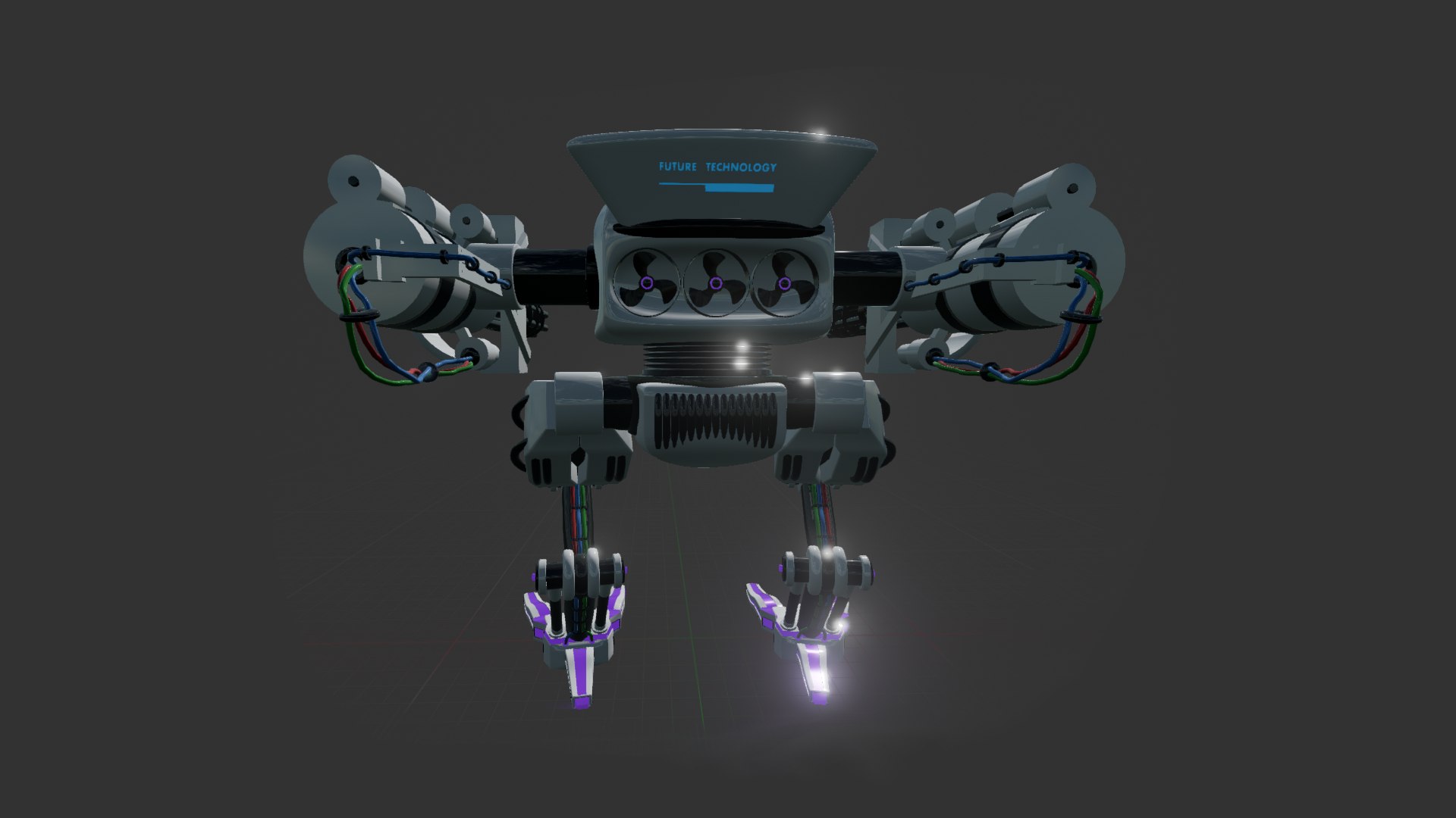 Robot Ranger 3d Model