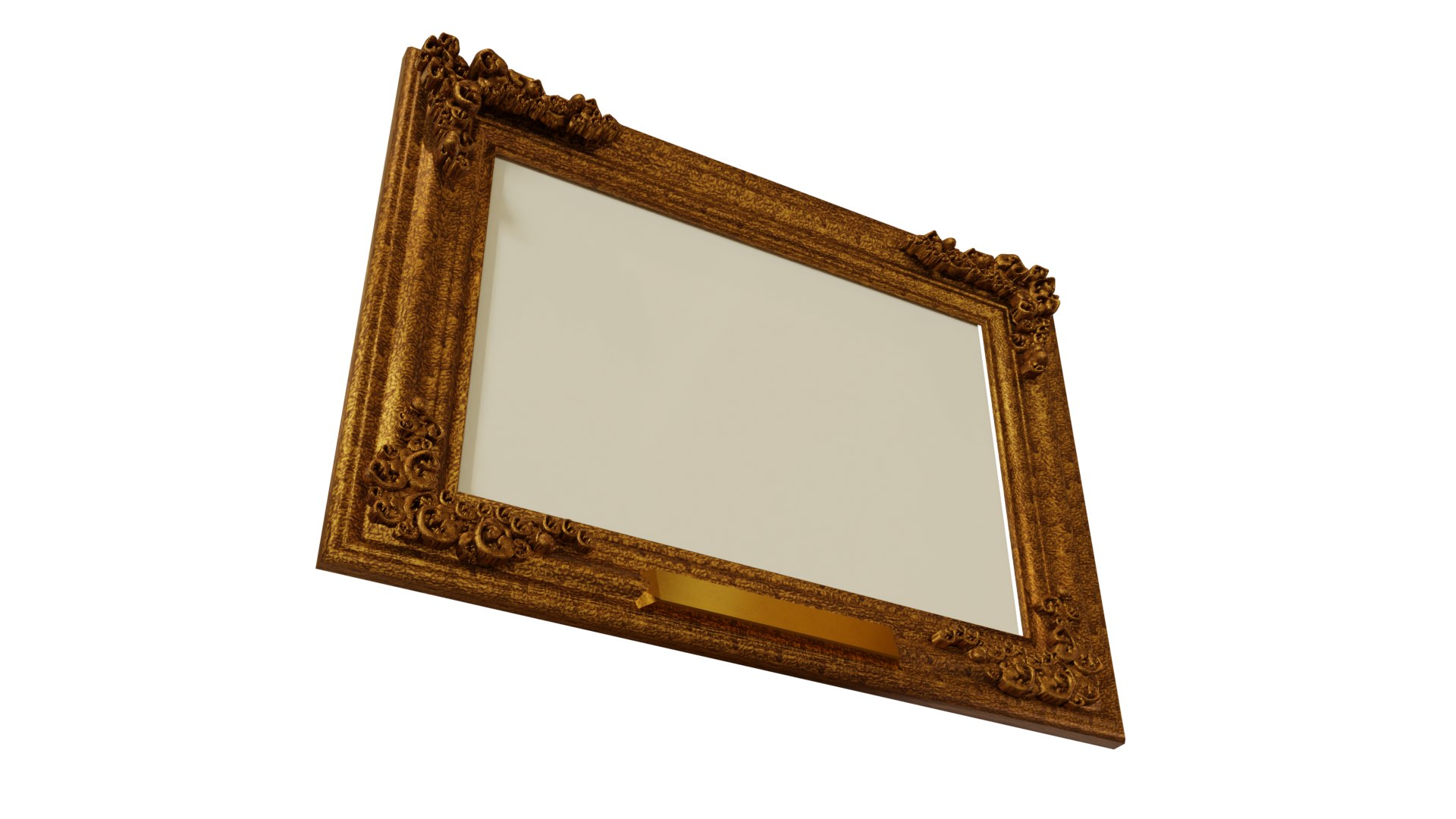 Ornate-frame Model - TurboSquid 1911250