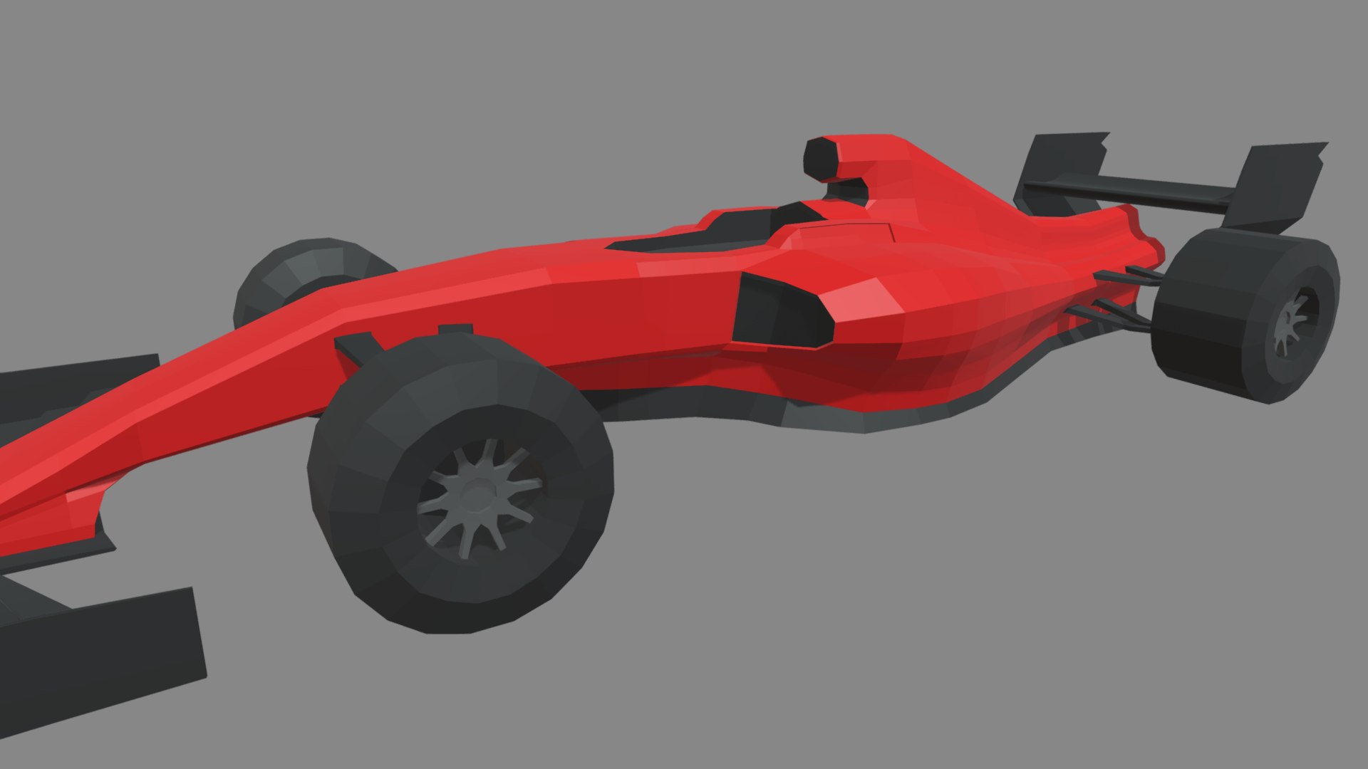 3D Low Poly Formula 1 Car 01 - TurboSquid 2065353