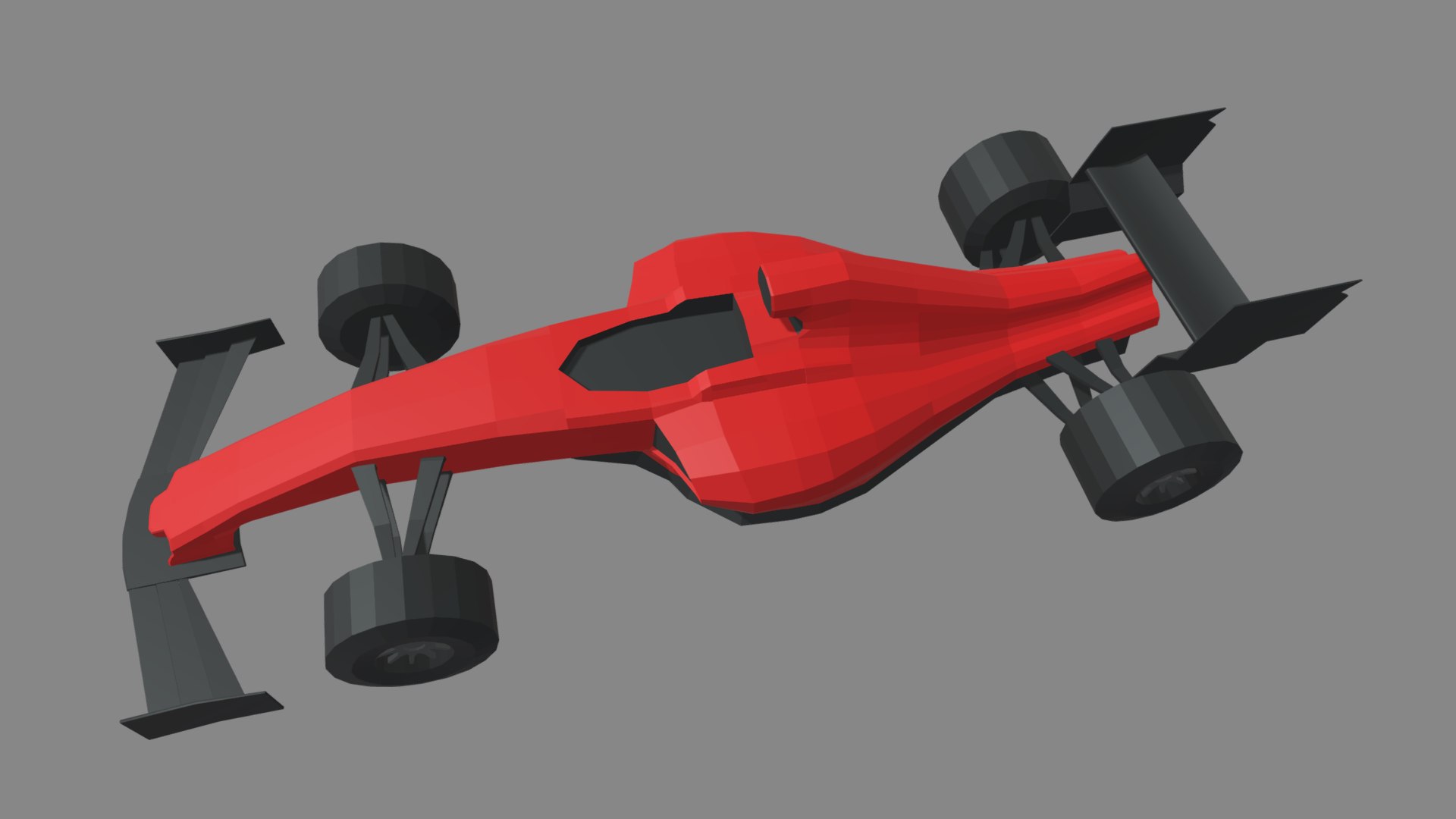 3D Low Poly Formula 1 Car 01 - TurboSquid 2065353