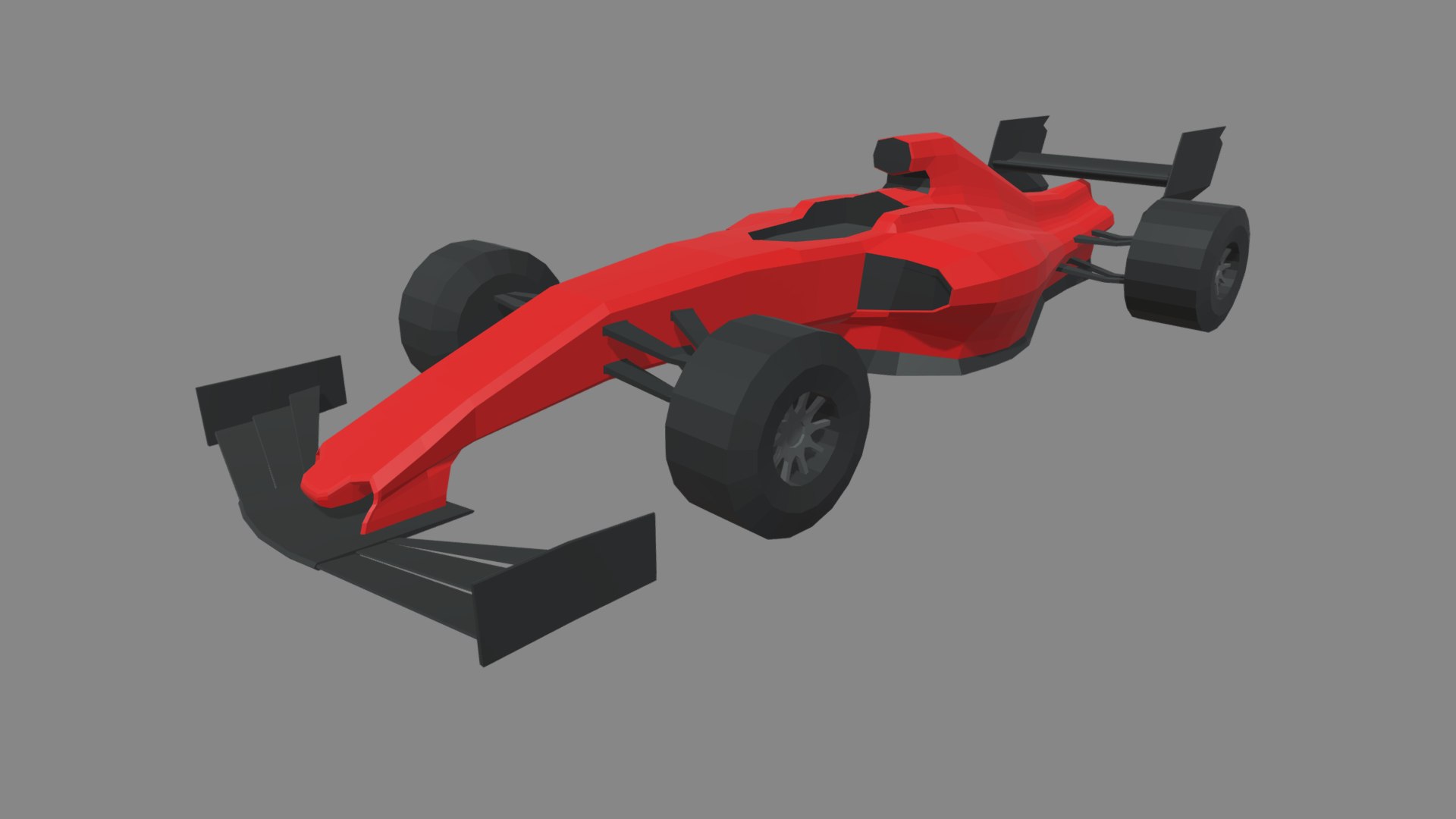 3D Low Poly Formula 1 Car 01 - TurboSquid 2065353