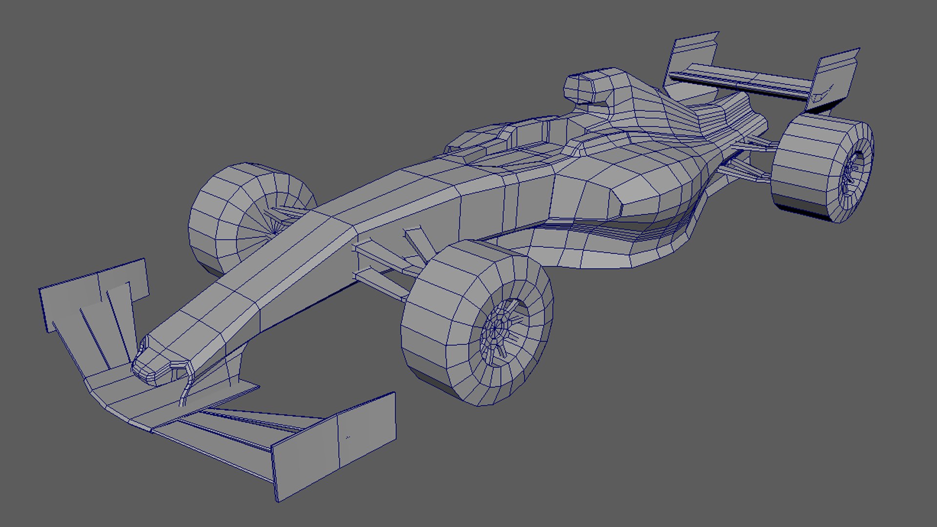 3D Low Poly Formula 1 Car 01 - TurboSquid 2065353