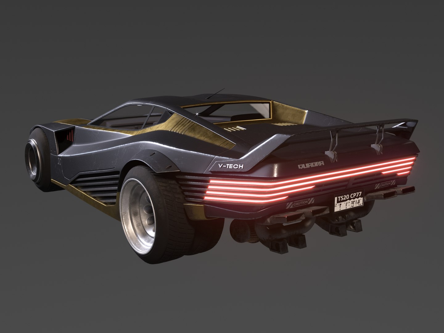 3D Car Cyberpunk 2077 - TurboSquid 1441140