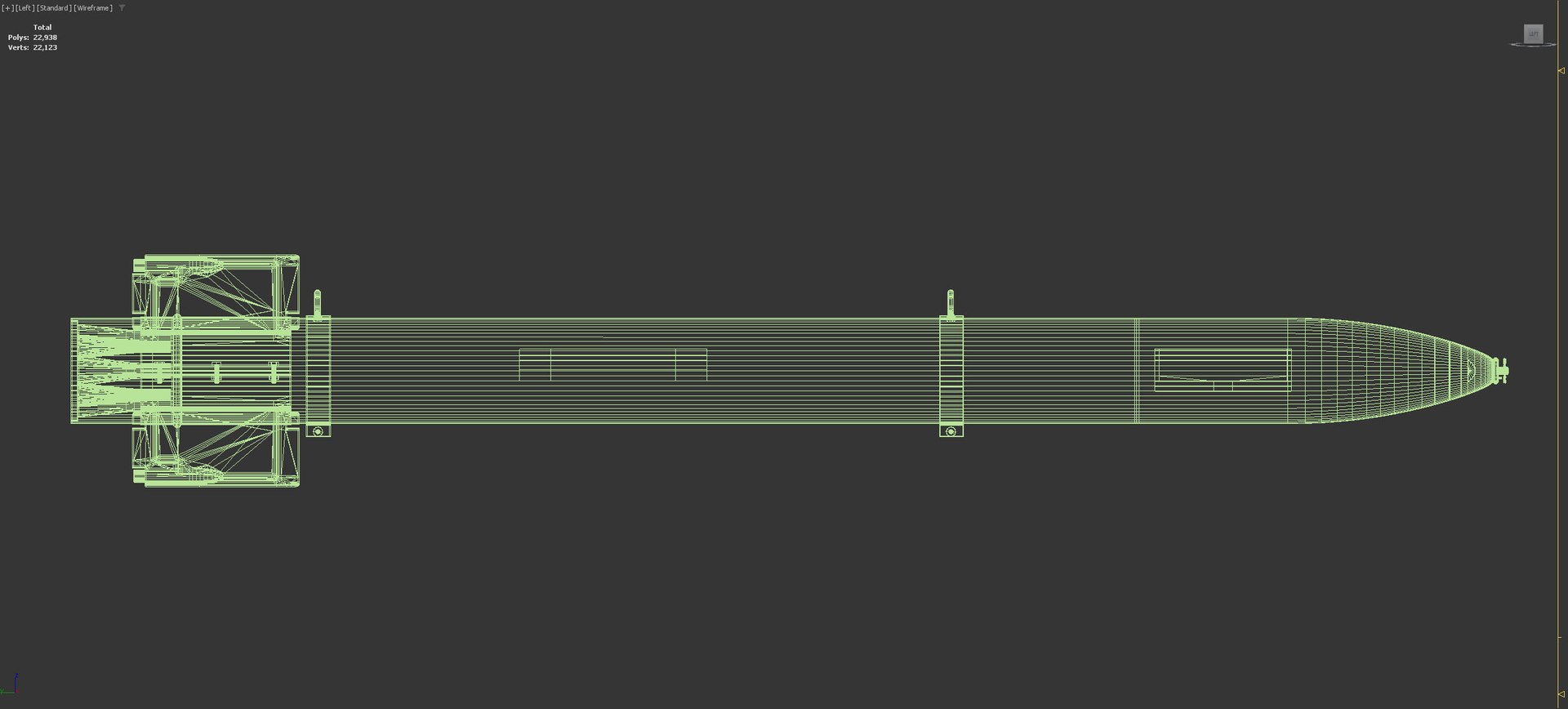 HVAR High Velocity Aircraft Rocket 3D - TurboSquid 2294155