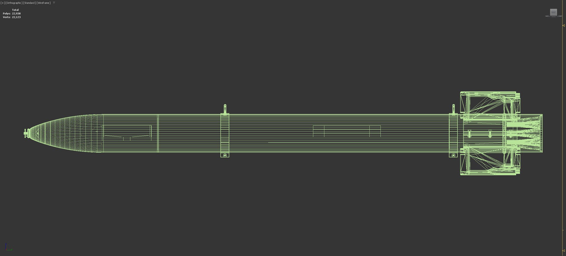 HVAR High Velocity Aircraft Rocket 3D - TurboSquid 2294155