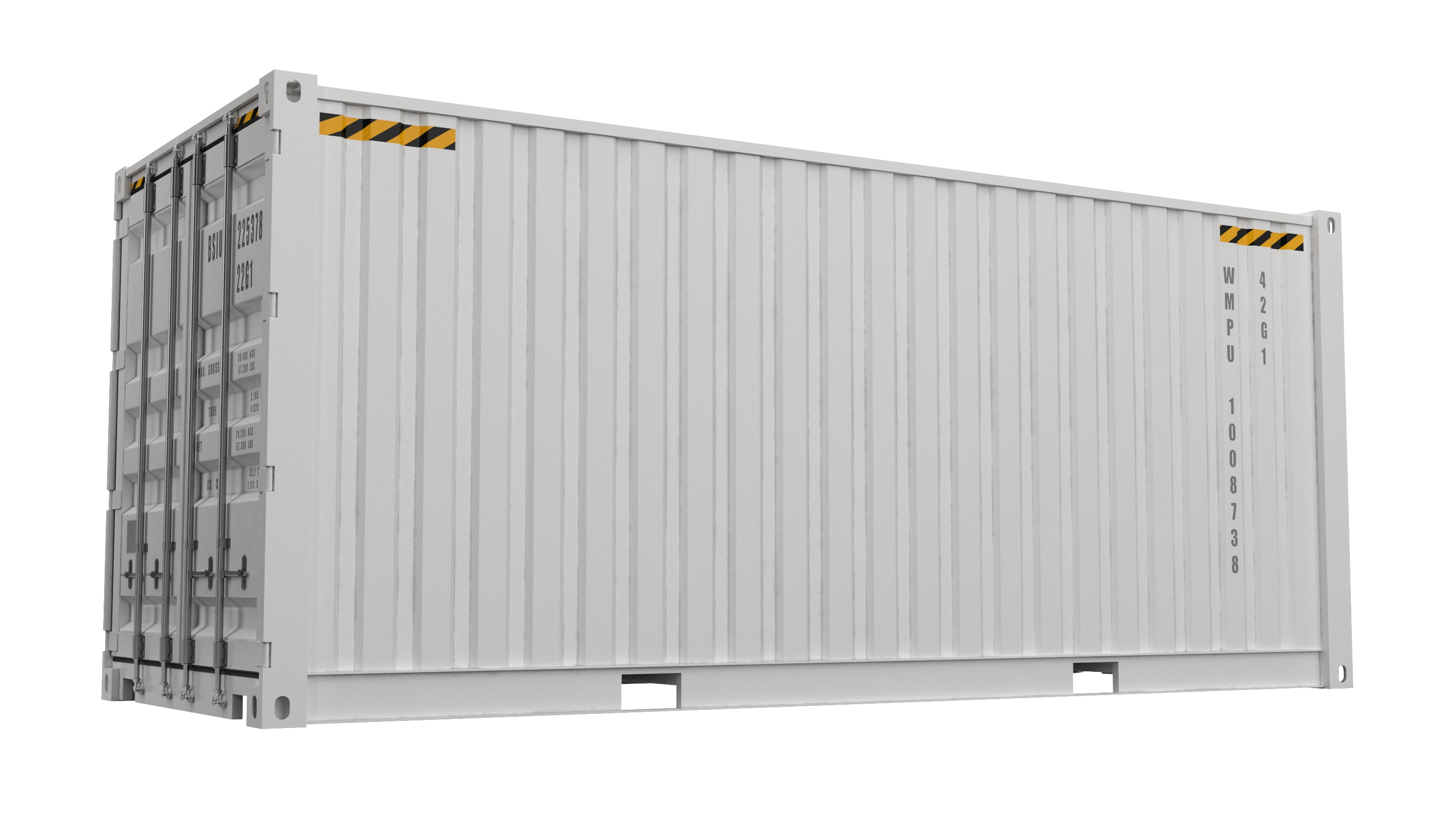 3D 20ft Shipping Container model - TurboSquid 1934397
