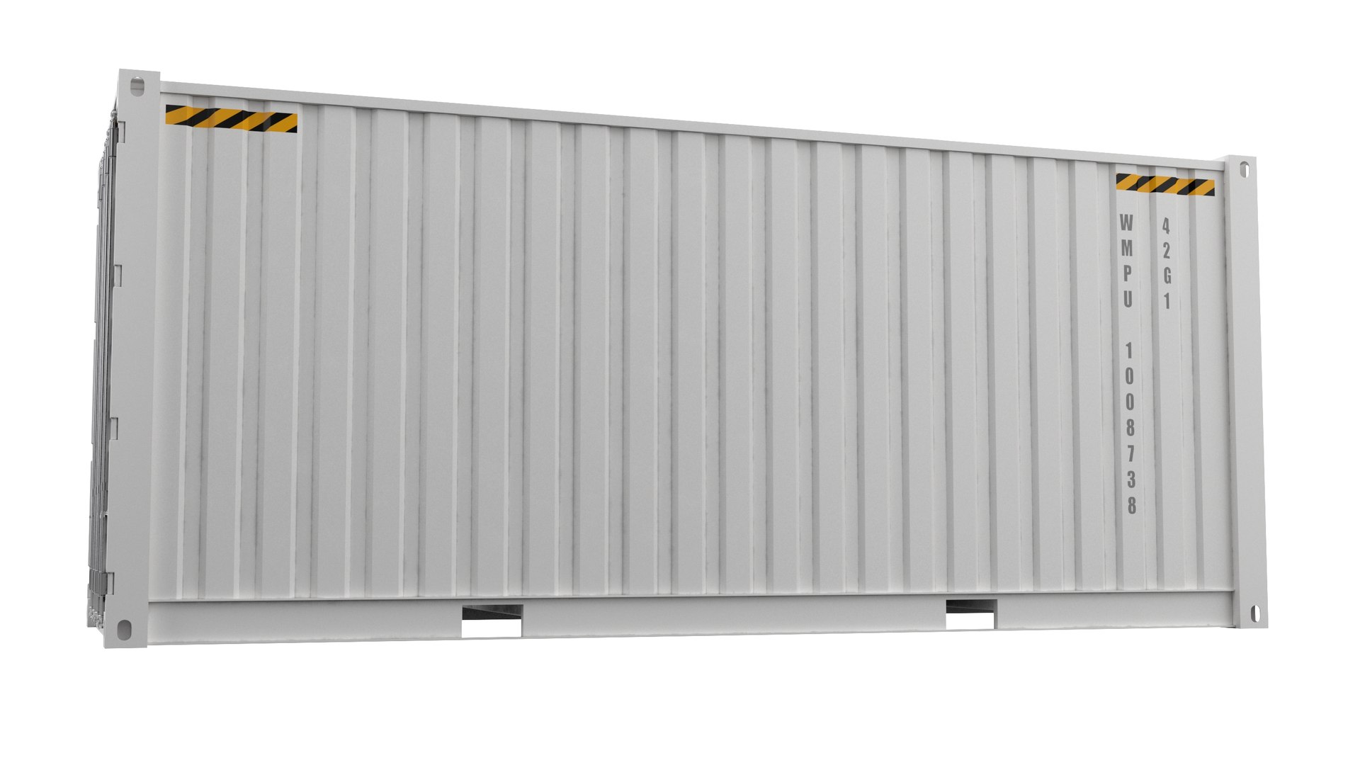 3D 20ft Shipping Container Model - TurboSquid 1934397
