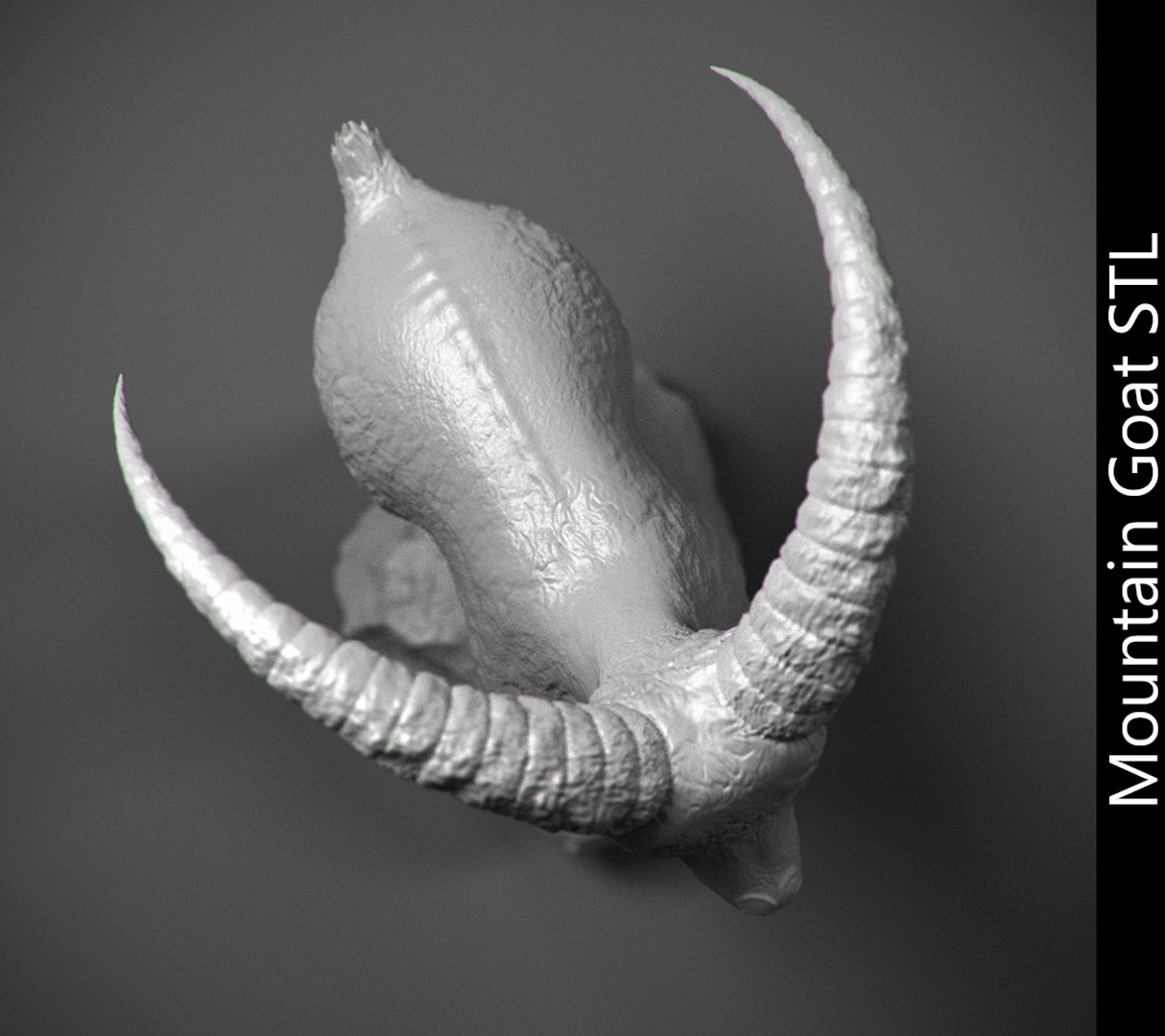 3d stl mountain goat
