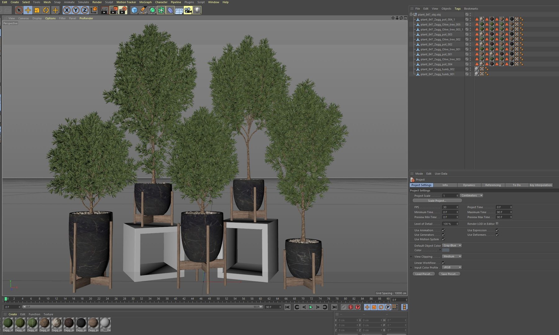 3D Model Plants Collection 847 - TurboSquid 1970704