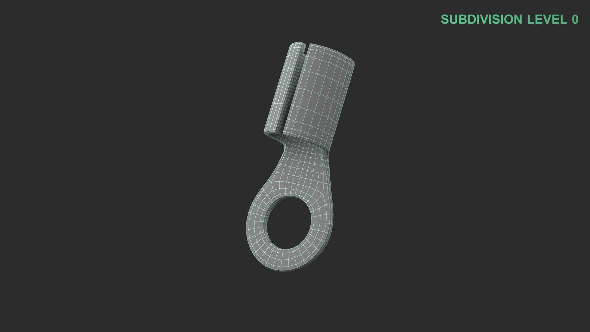 3D Ring Terminal Connector - TurboSquid 2403971