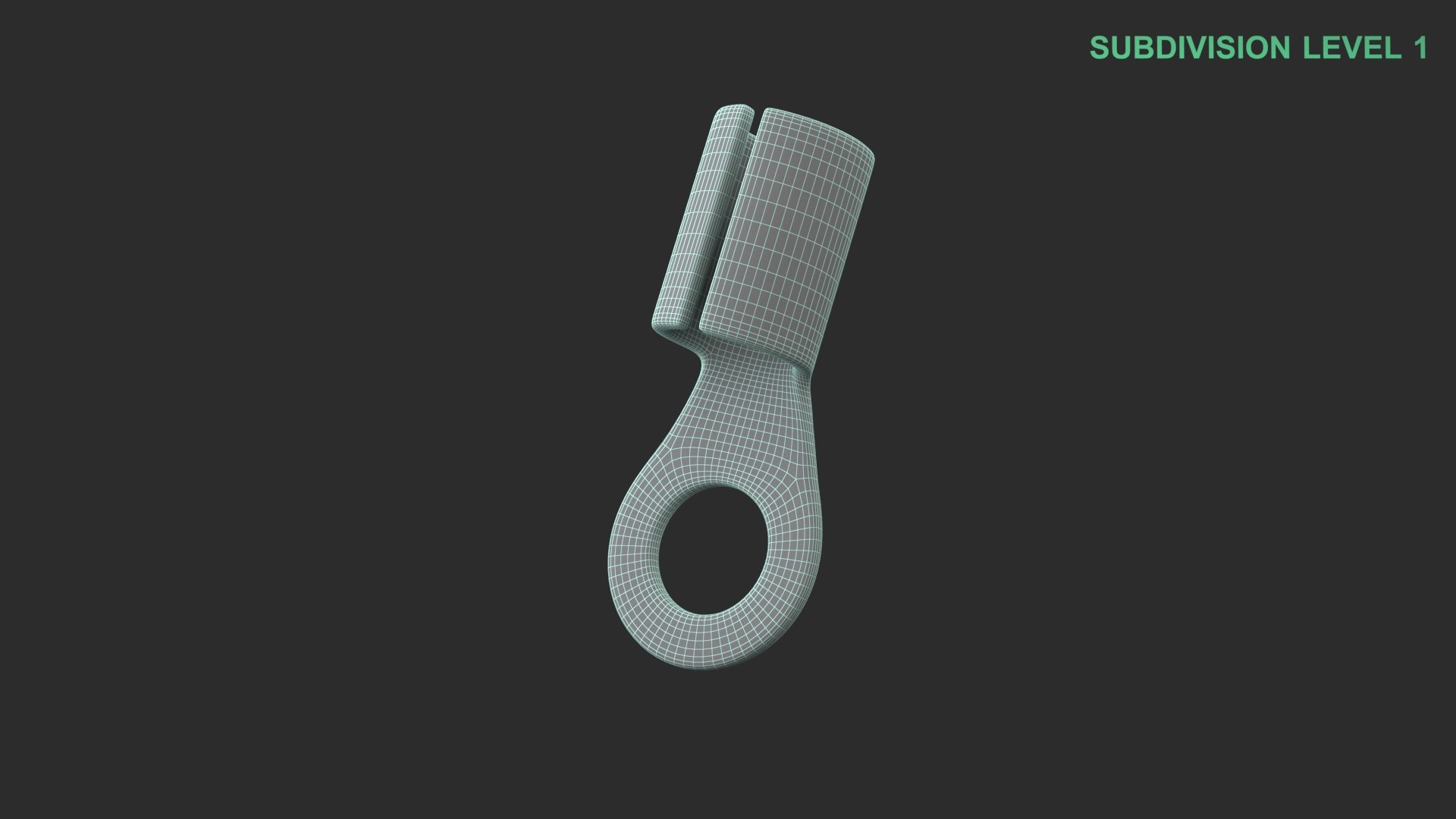3D Ring Terminal Connector - TurboSquid 2403971