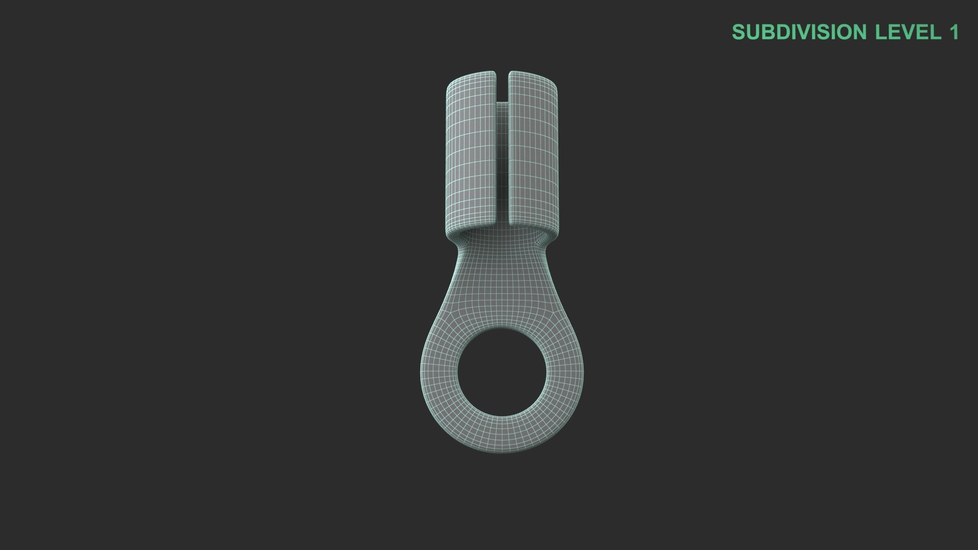 3D Ring Terminal Connector - TurboSquid 2403971