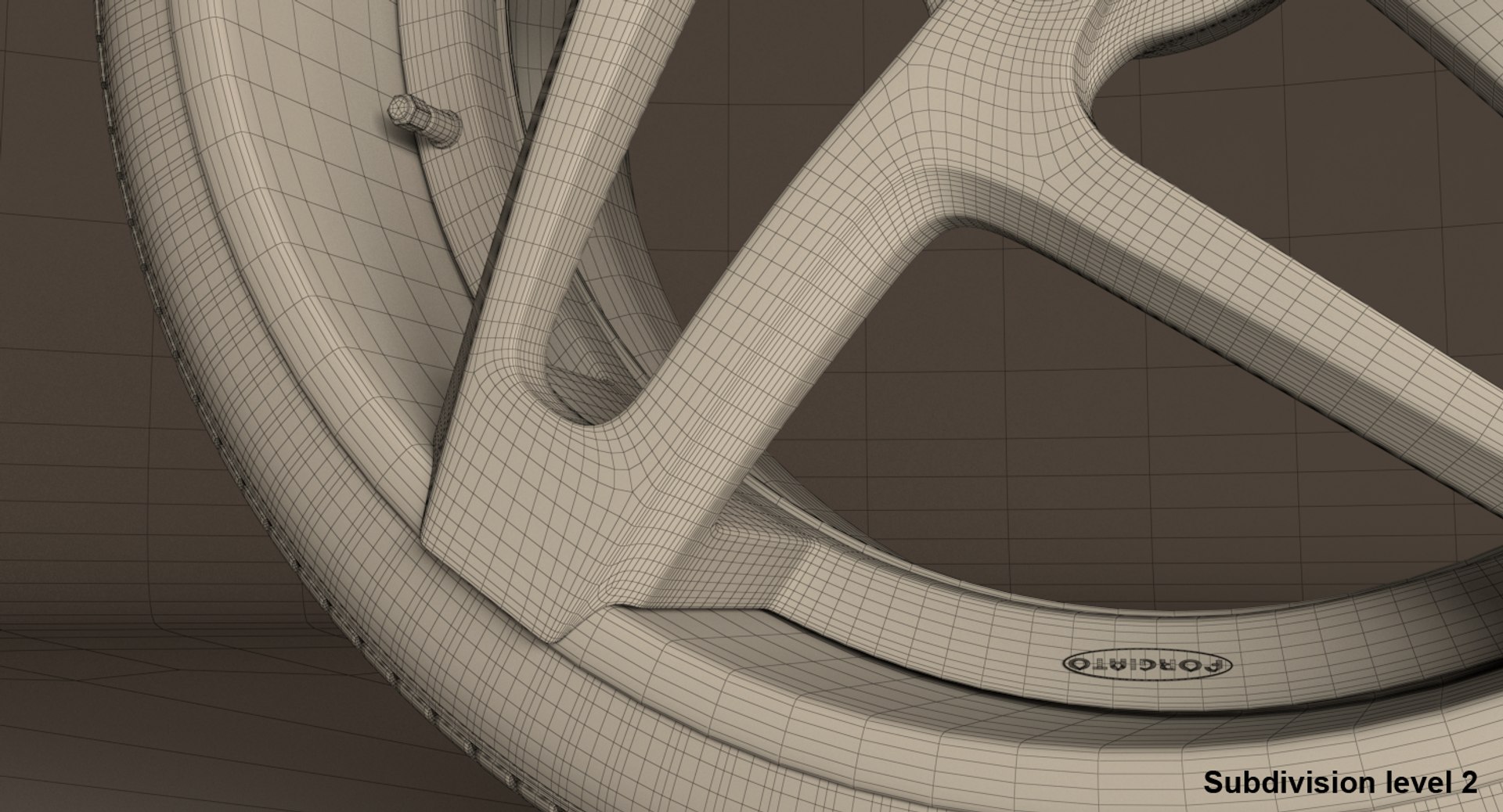 3D Tire Rim Model - TurboSquid 1373031