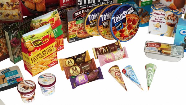 modelo 3d Colección de alimentos envasados 250 en 1 - TurboSquid 2315445