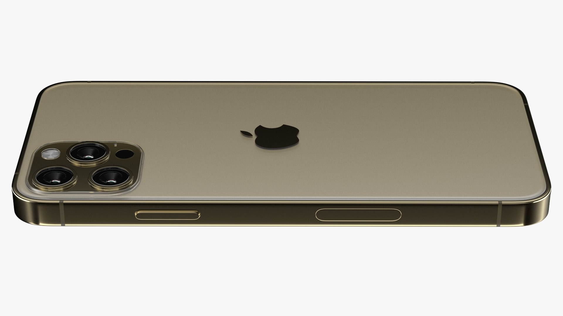 Iphone 12 Pro Gold Model - TurboSquid 1635710
