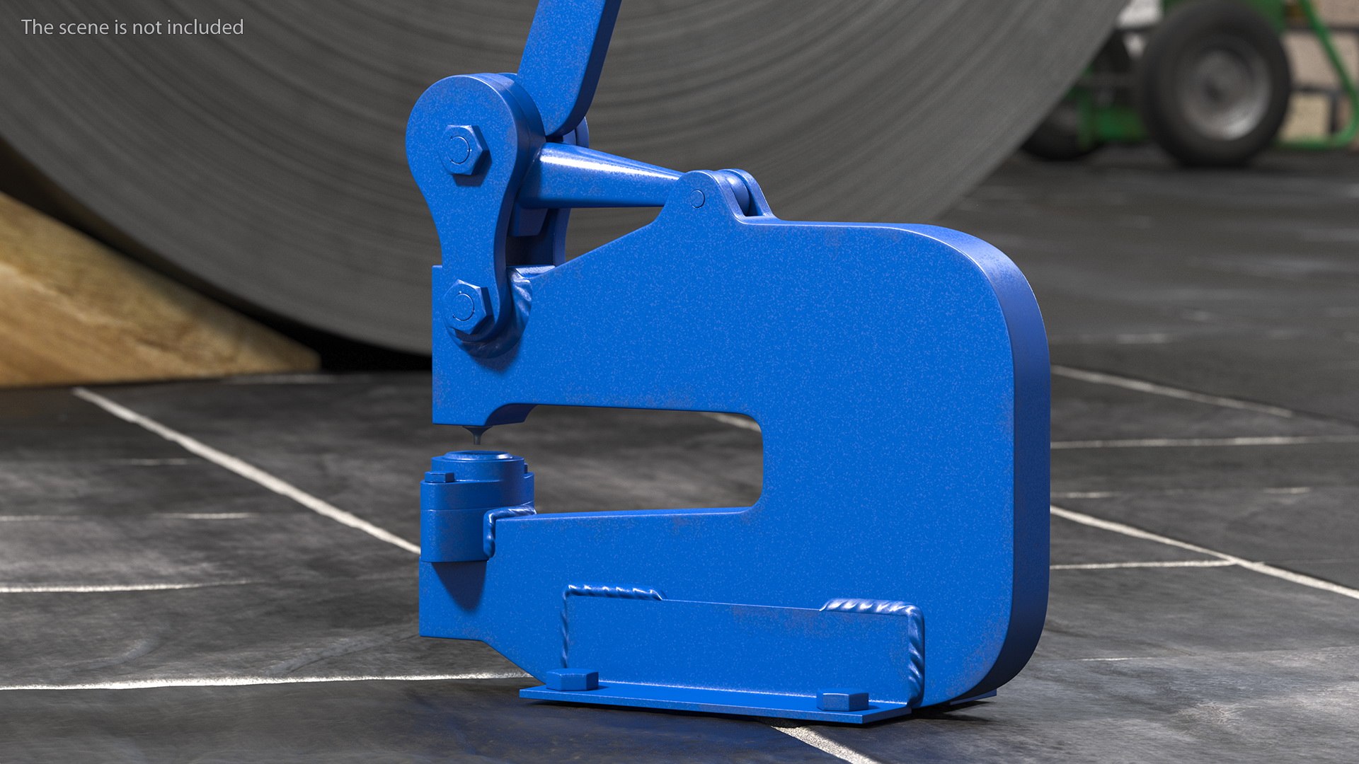 3D manual operated bench hole - TurboSquid 1700142