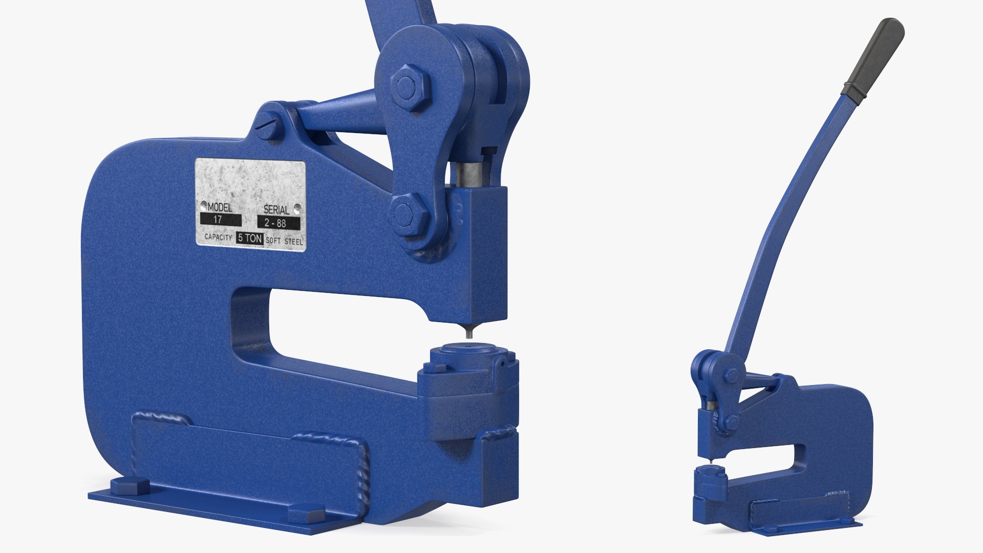 3D manual operated bench hole - TurboSquid 1700142