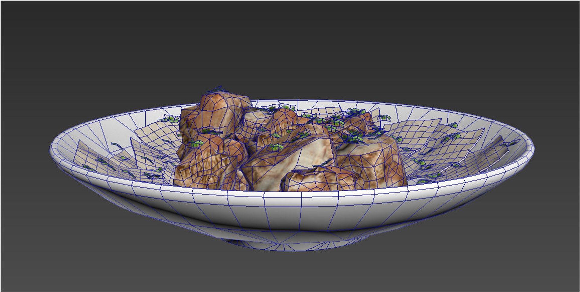 3D Dish 3 Model - TurboSquid 1240017