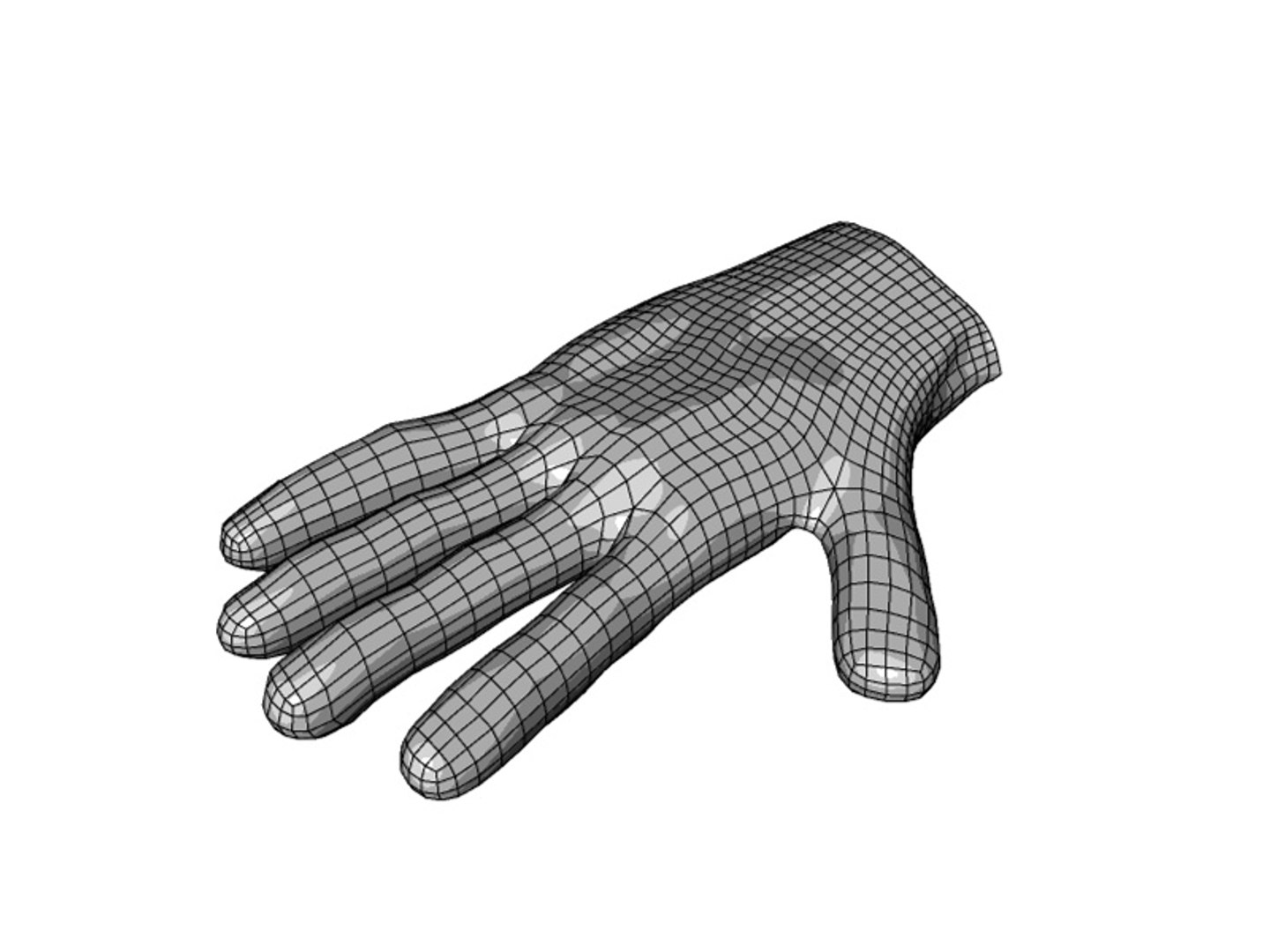 hand displacement c4d