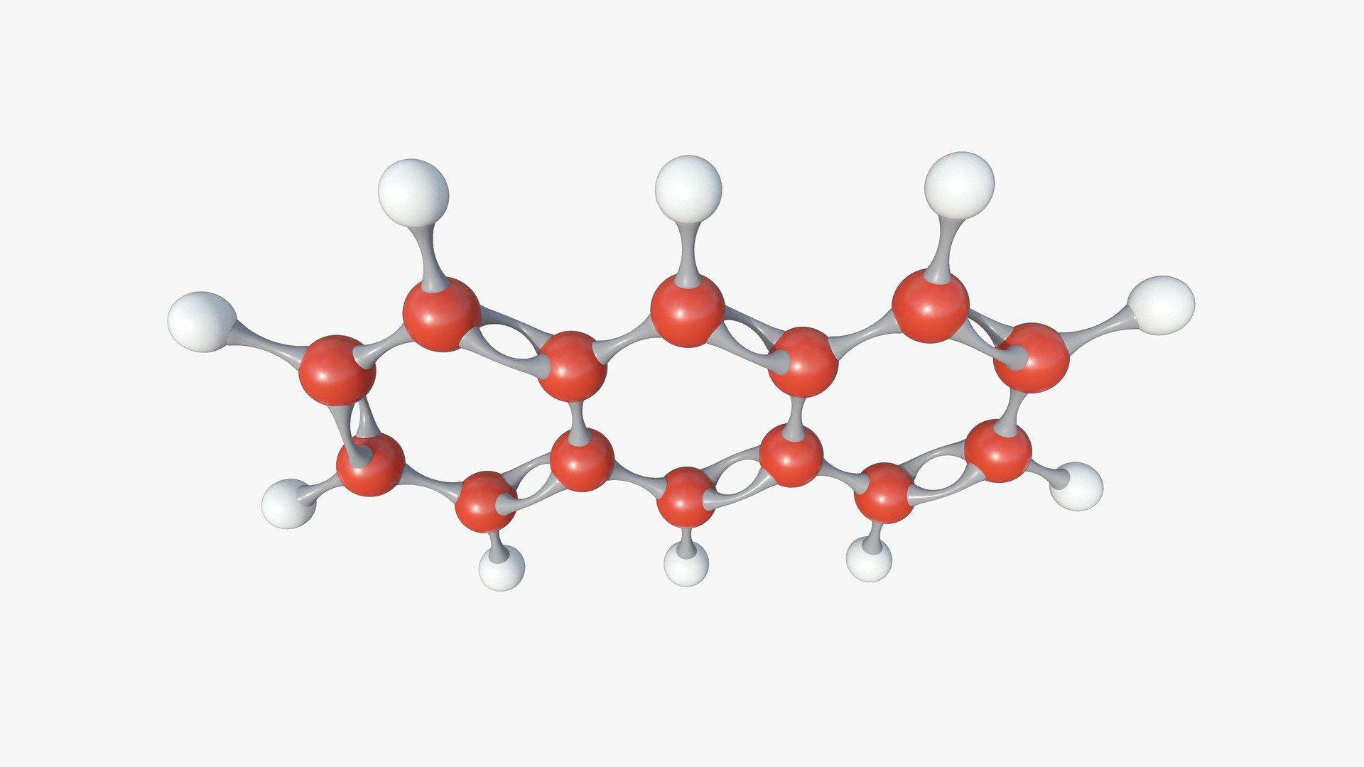 Anthracene Molecule With PBR 4K 8K 3D - TurboSquid 1941878
