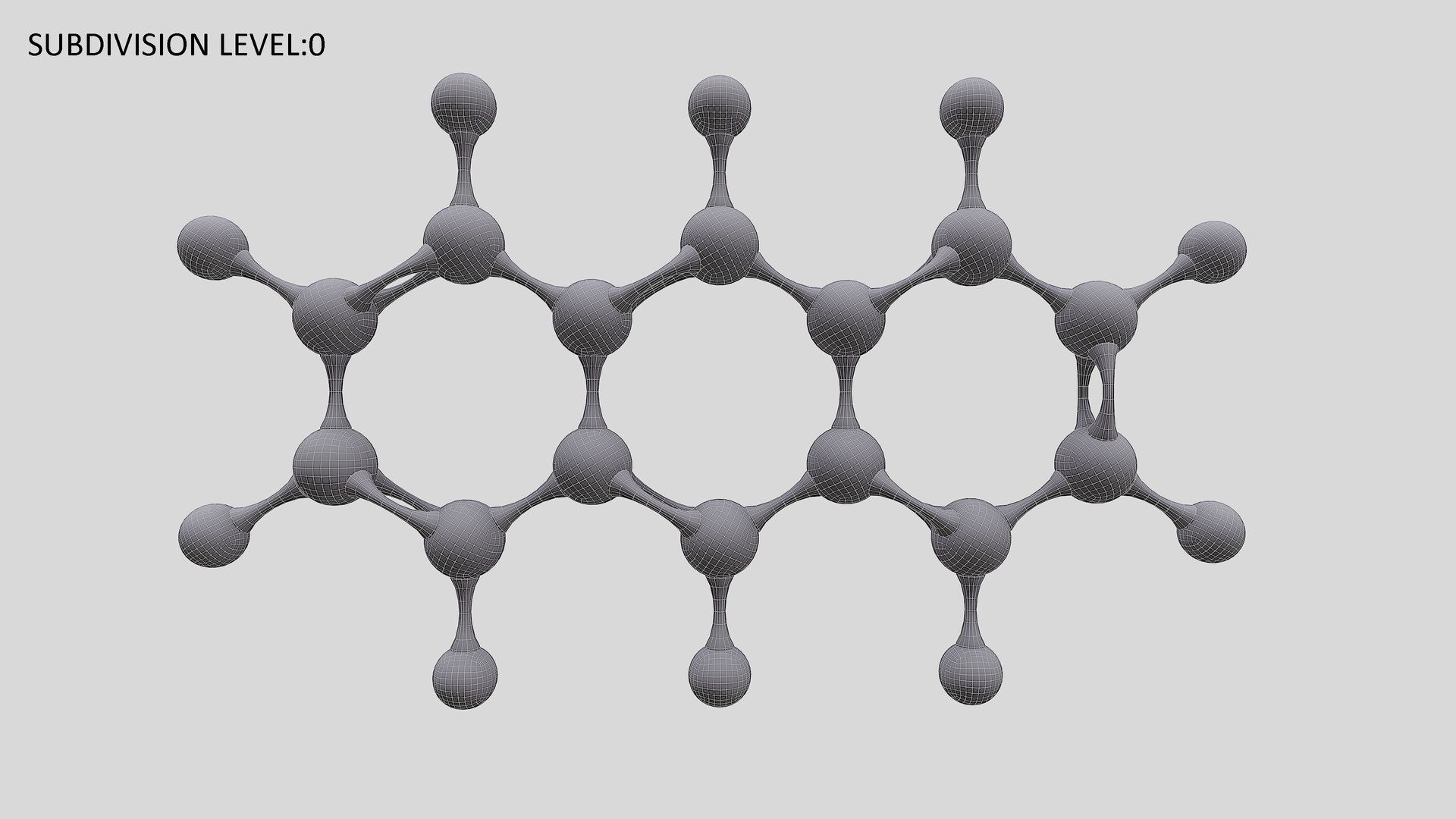 Anthracene Molecule With PBR 4K 8K 3D - TurboSquid 1941878