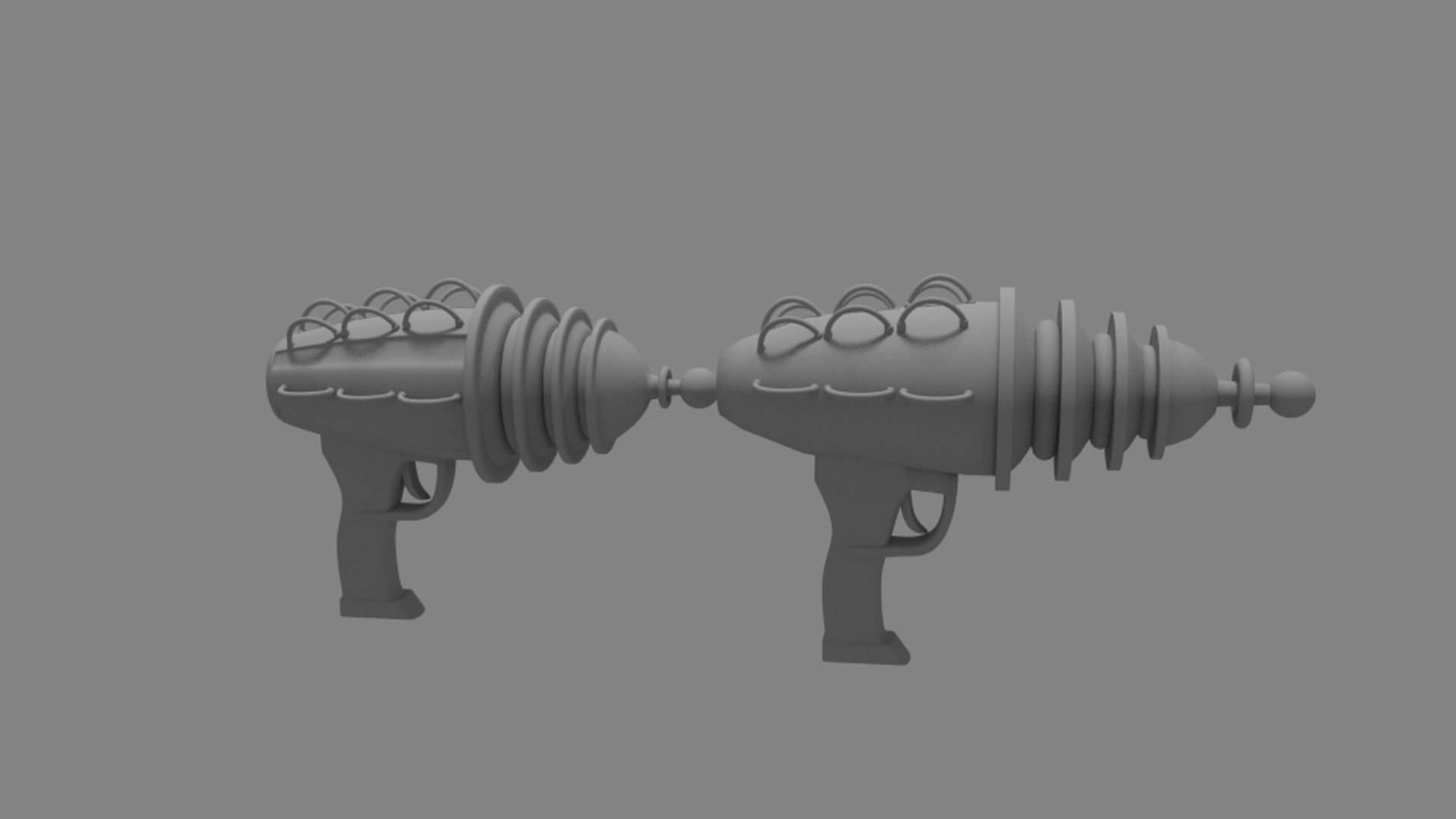 Alien gun 3D - TurboSquid 1282321