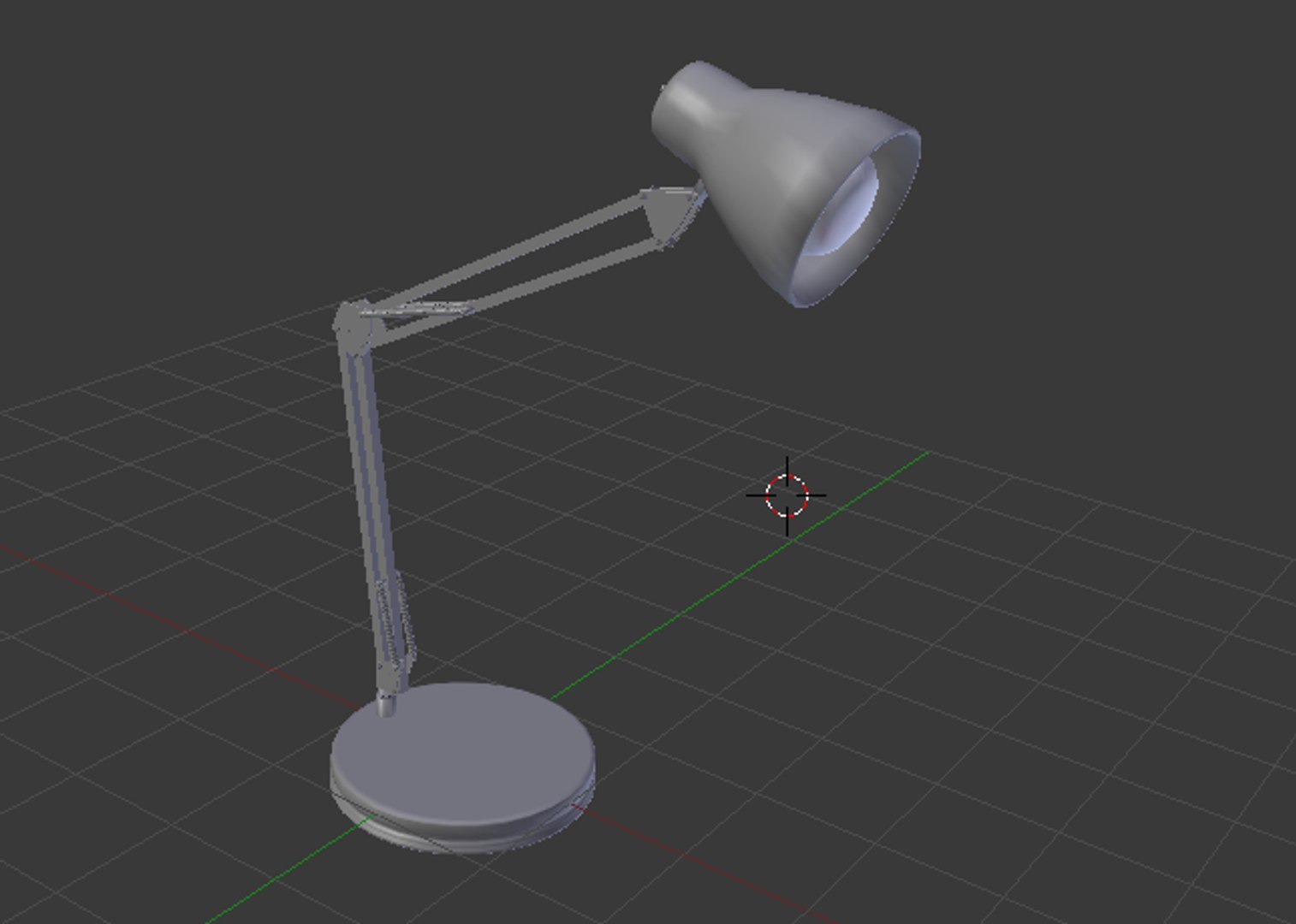 Desk Lamp 3ds