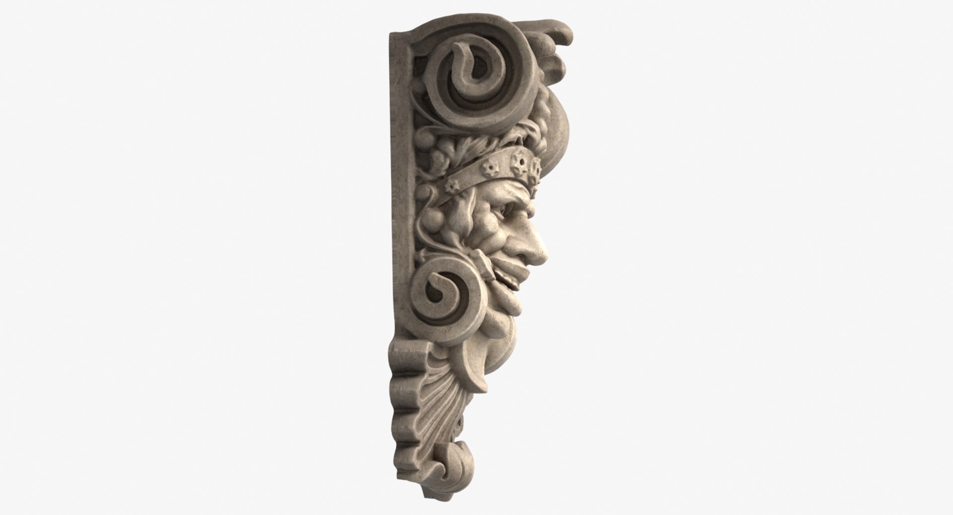 3D Corbel Face - TurboSquid 1322967
