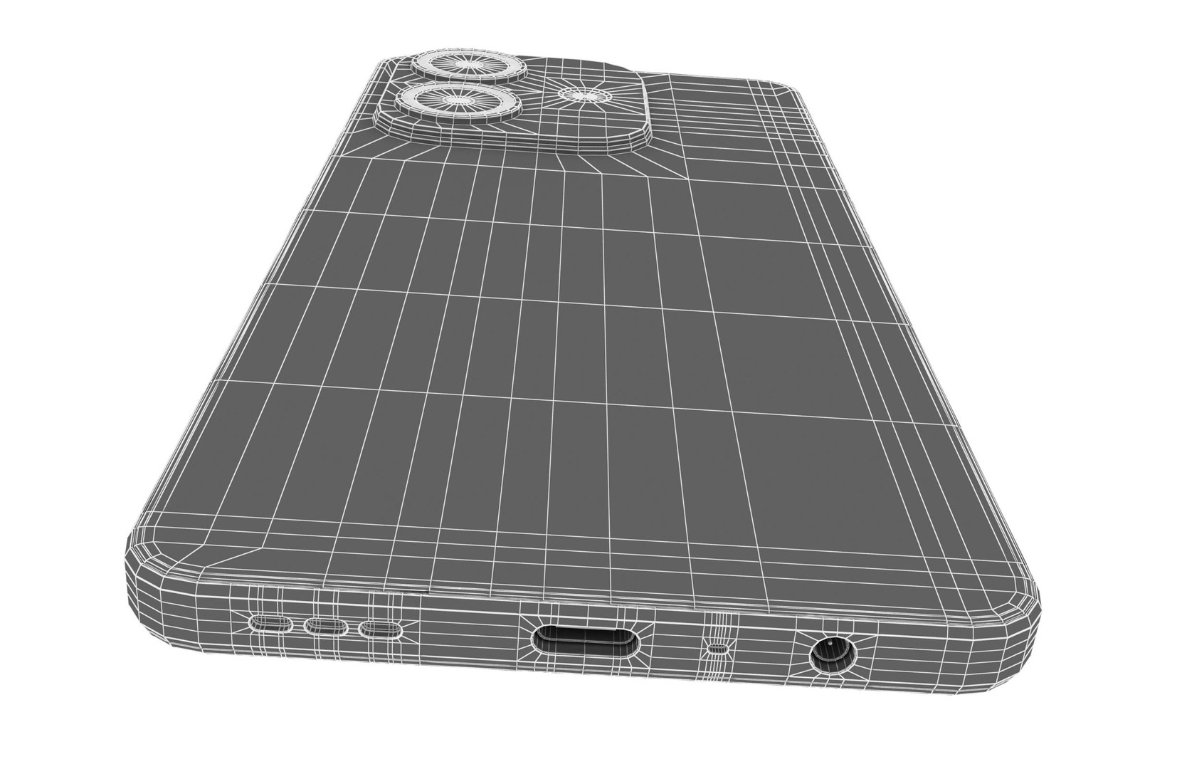 3D Model Oppo A3x 5G Black Low Poly - TurboSquid 2480949