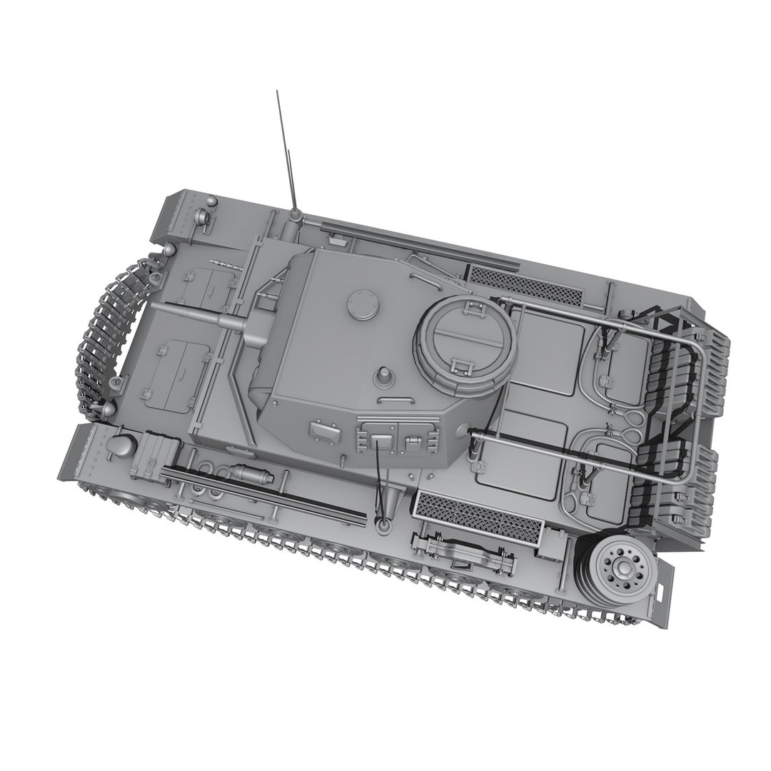sd kfz 267 - 3d obj