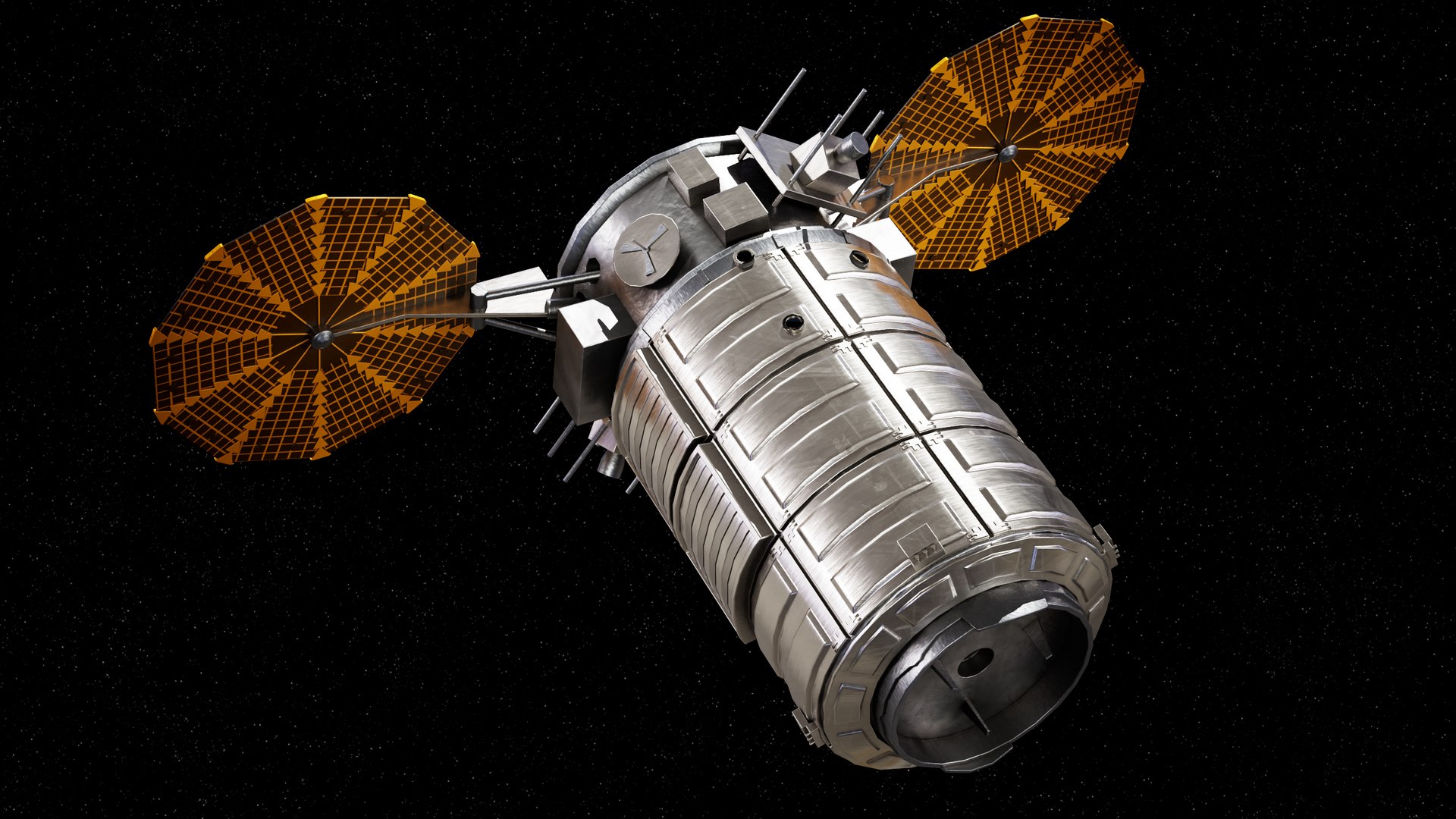 Cygnus Spacecraft ISS Module 3D Model - TurboSquid 1972865