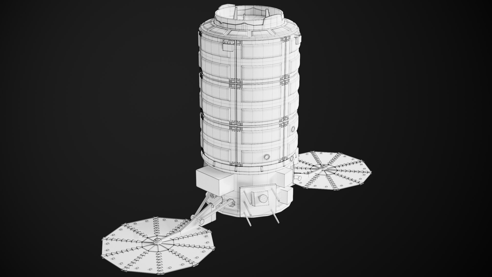 Cygnus Spacecraft ISS Module 3D Model - TurboSquid 1972865