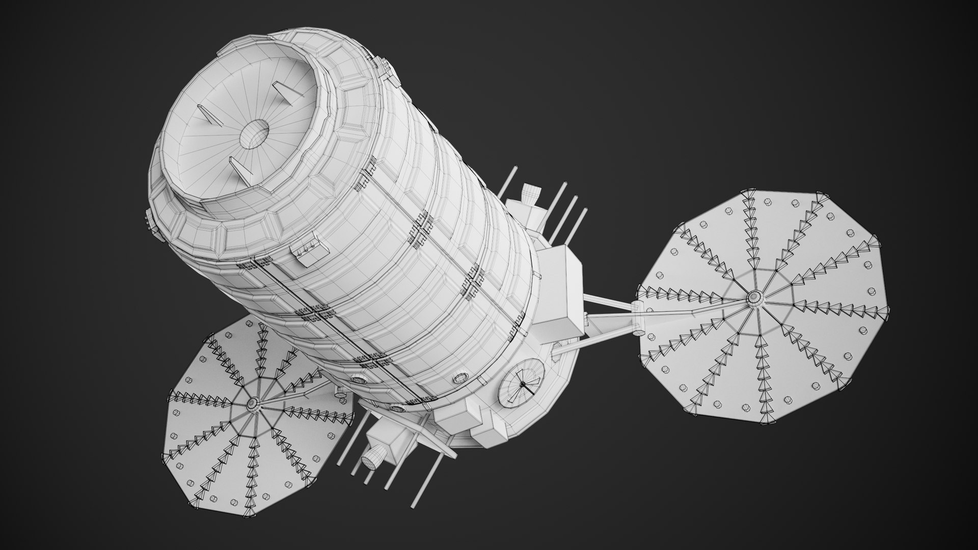 Cygnus Spacecraft ISS Module 3D Model - TurboSquid 1972865
