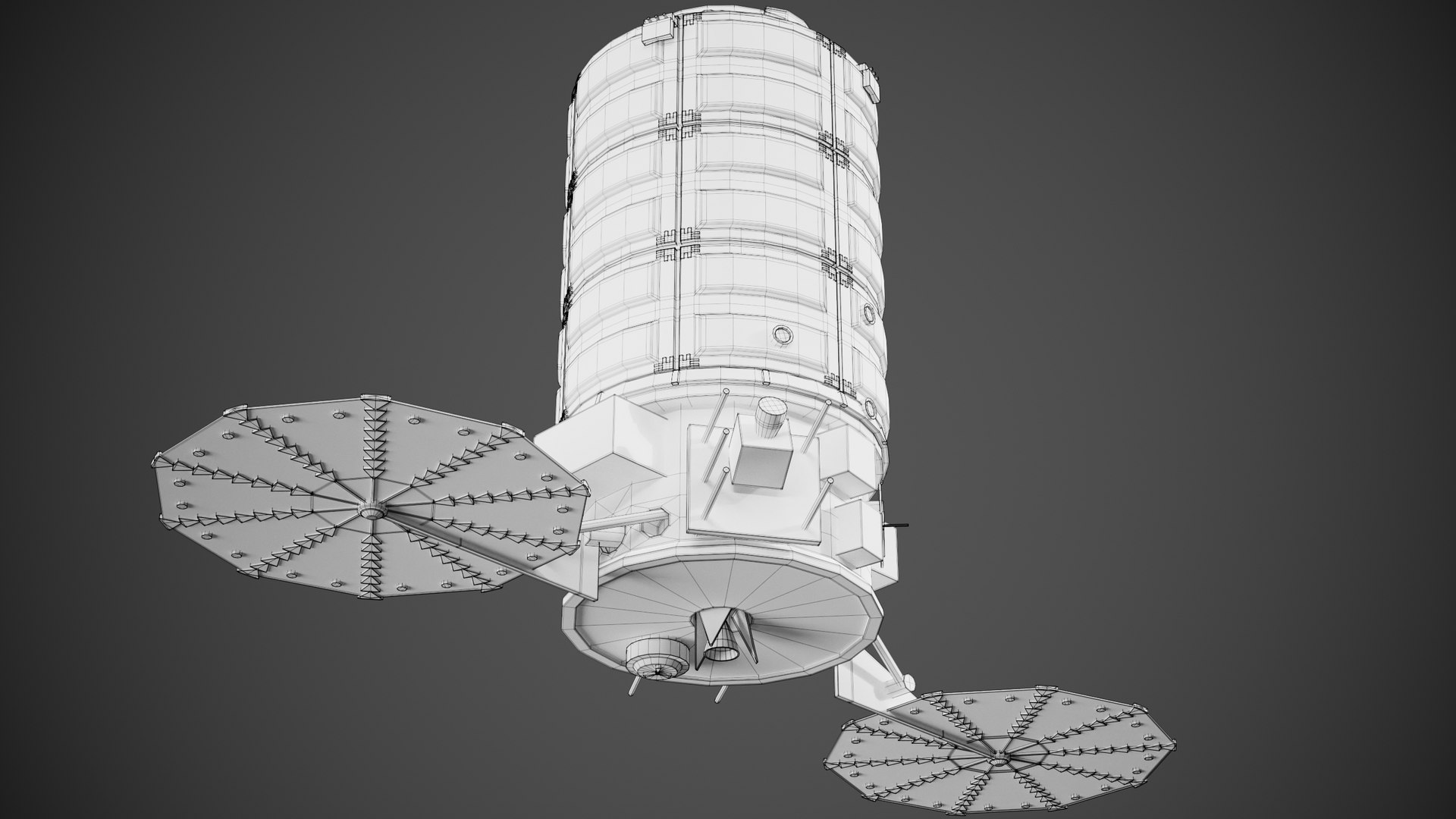 Cygnus Spacecraft ISS Module 3D Model - TurboSquid 1972865
