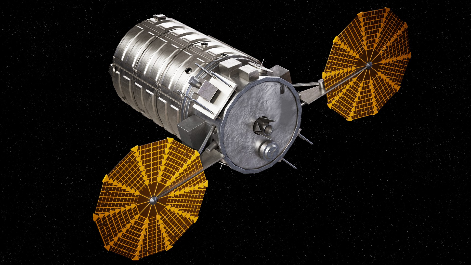 Cygnus Spacecraft ISS Module 3D Model - TurboSquid 1972865