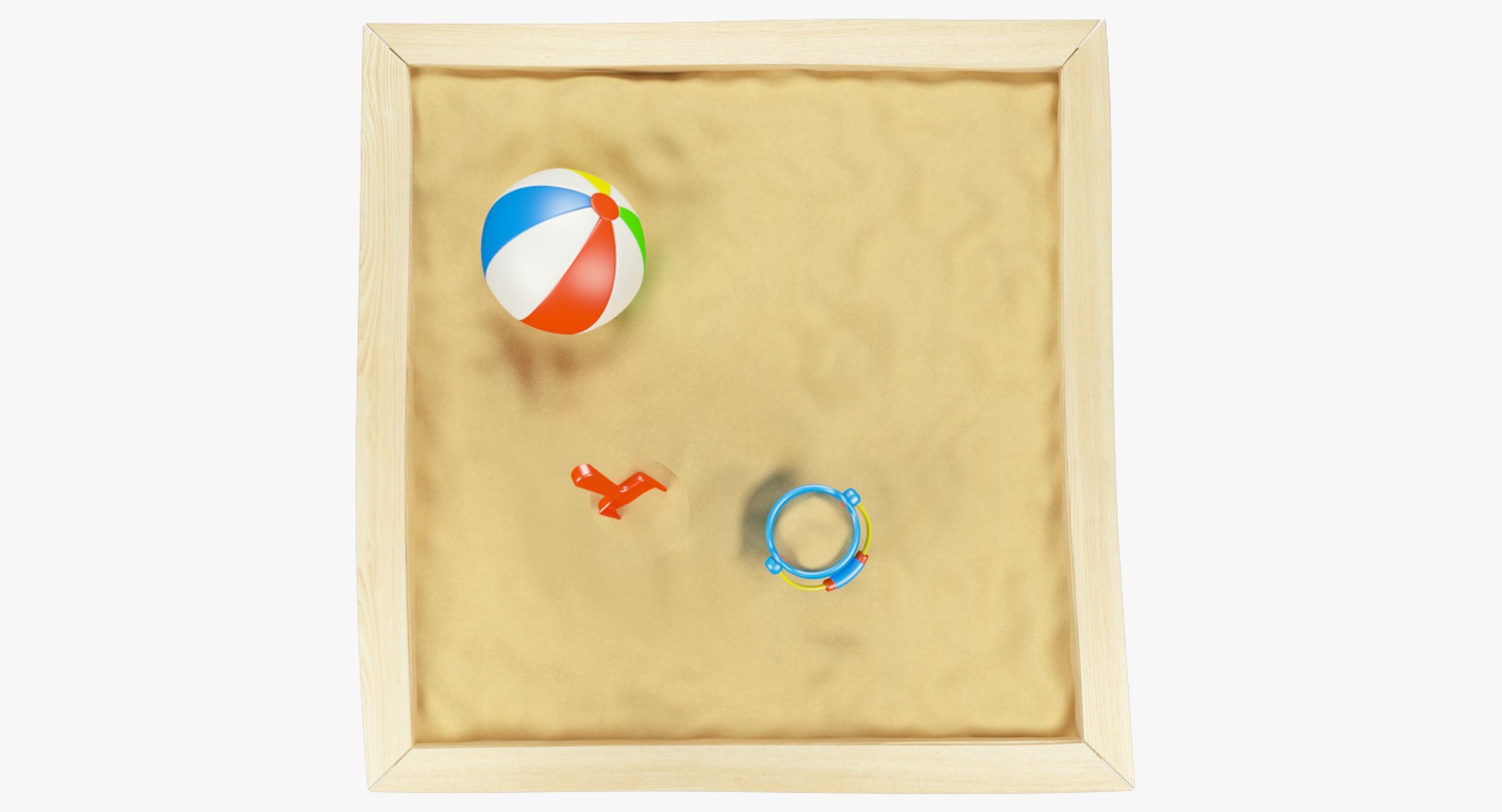 3D Model Sandbox Sand Box - TurboSquid 1212981